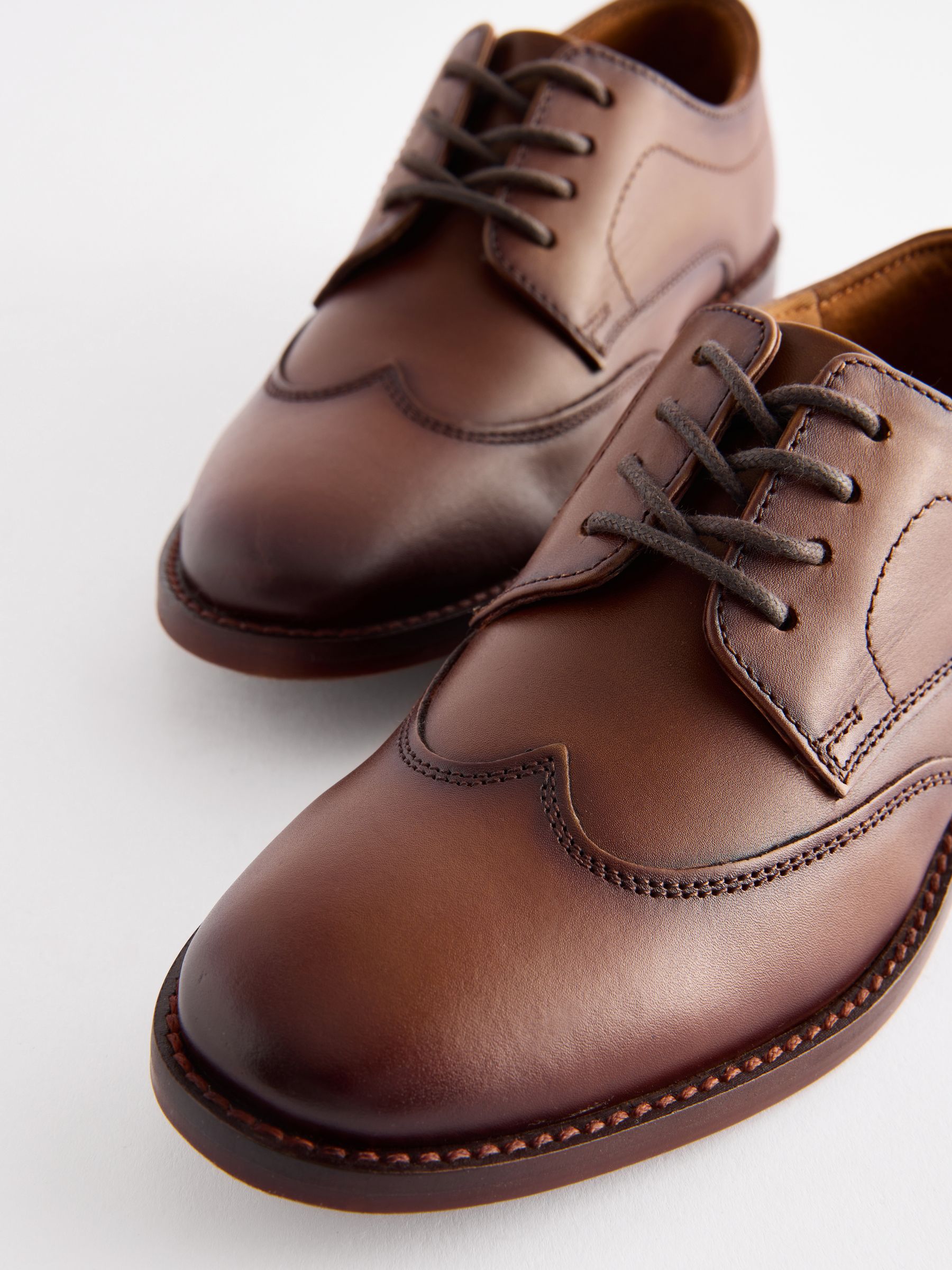 Buy Tan Brown Lace-Up Smart Shoes from the Next UK online shop