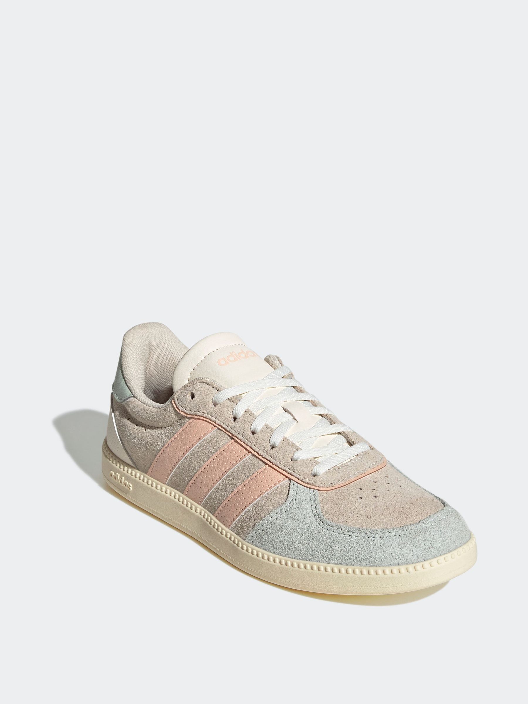 Buy adidas Off White Chrome Breaknet Sleek Trainers from the Next UK ...