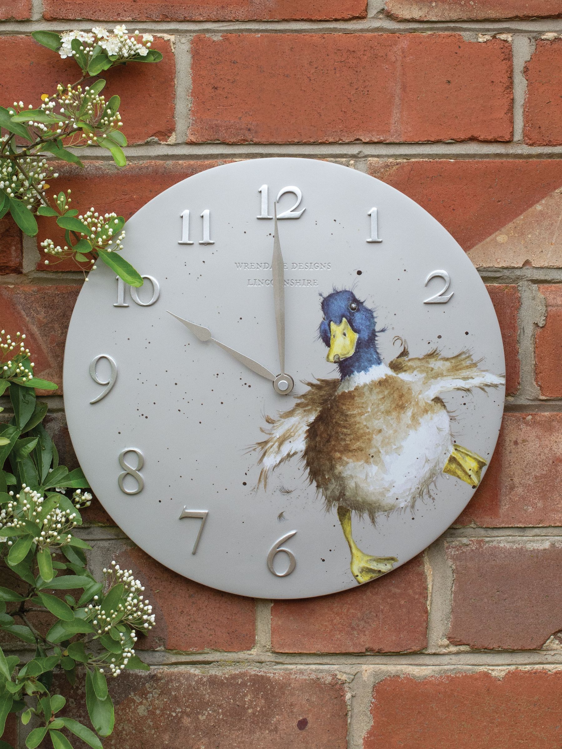 Buy Wrendale Blue Wall Clock 30cm from the Next UK online shop