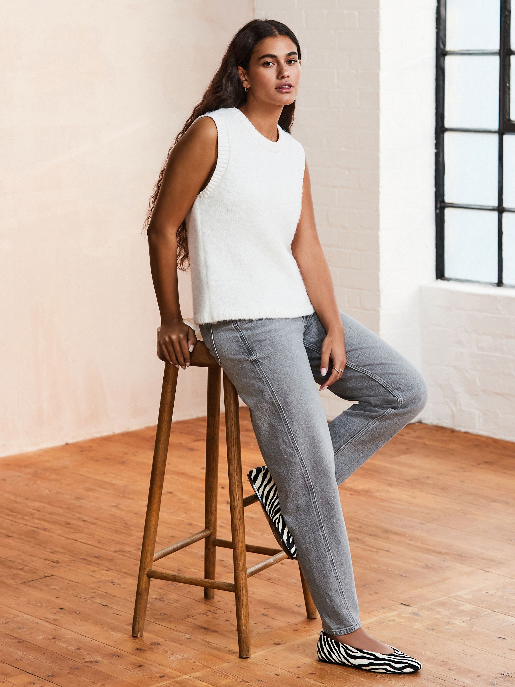 Buy Grey Authentic Carrot Barrel Jeans from the Next UK online shop