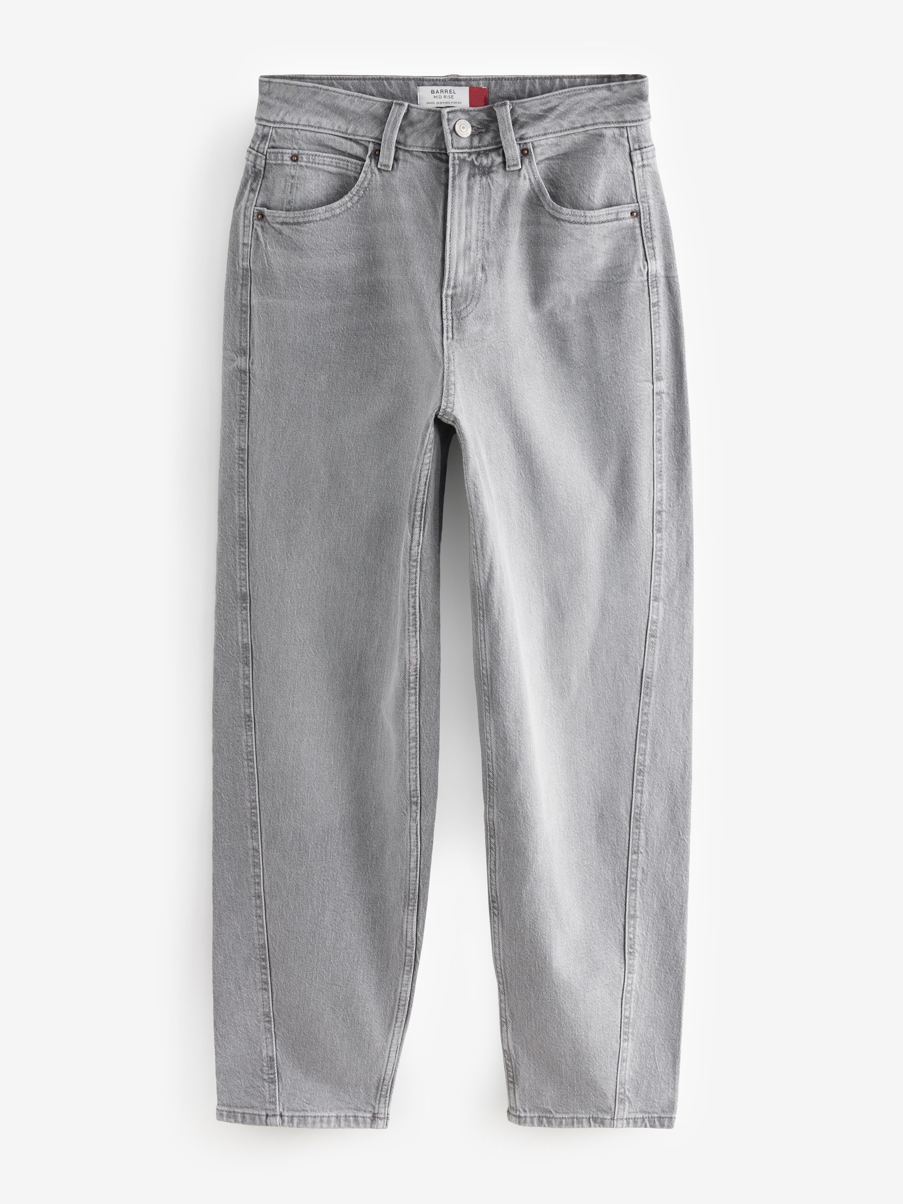 Buy Grey Authentic Carrot Barrel Jeans from the Next UK online shop