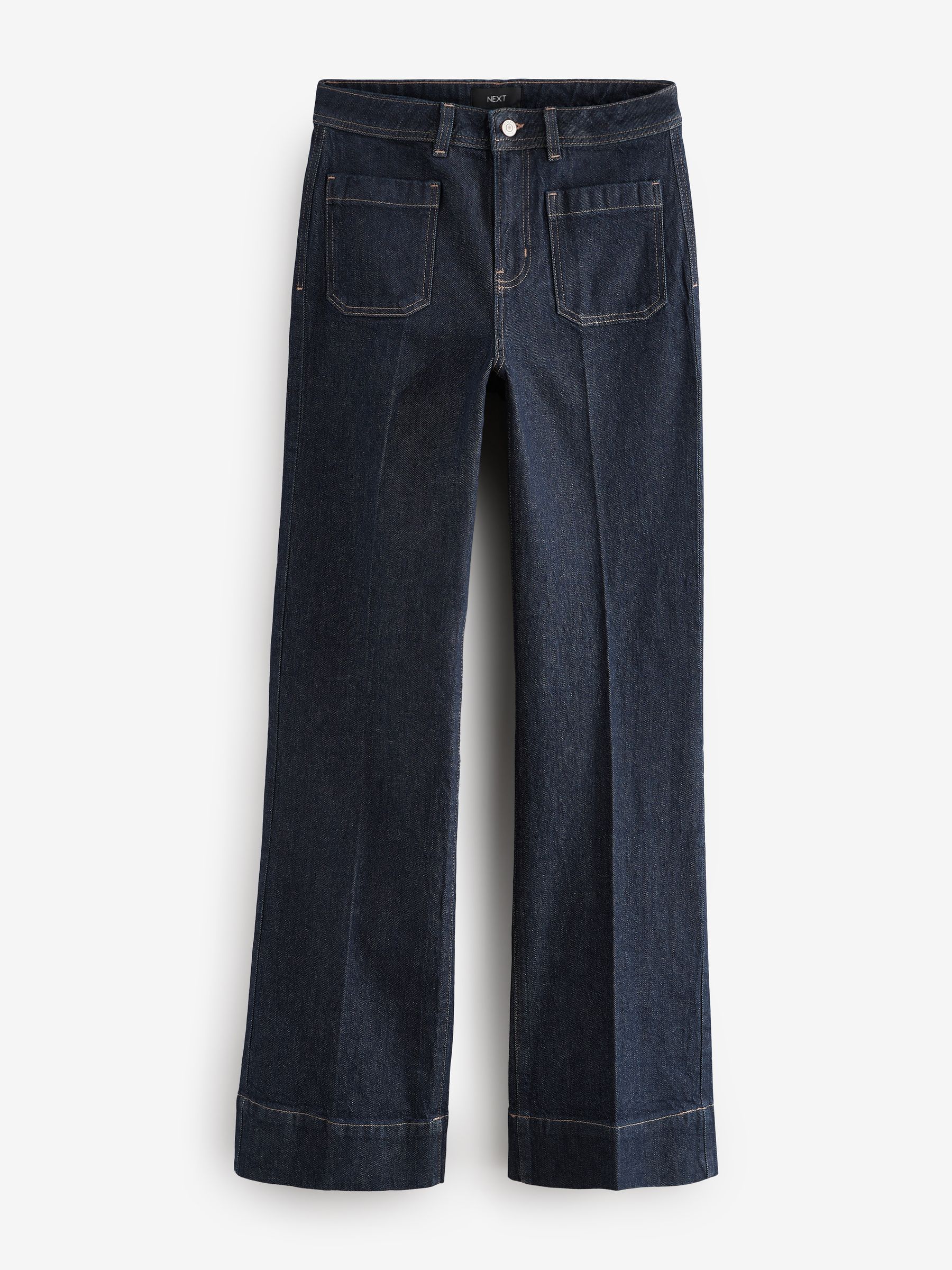 Buy Rinse Patch Pocket Wide Leg Jeans from the Next UK online shop