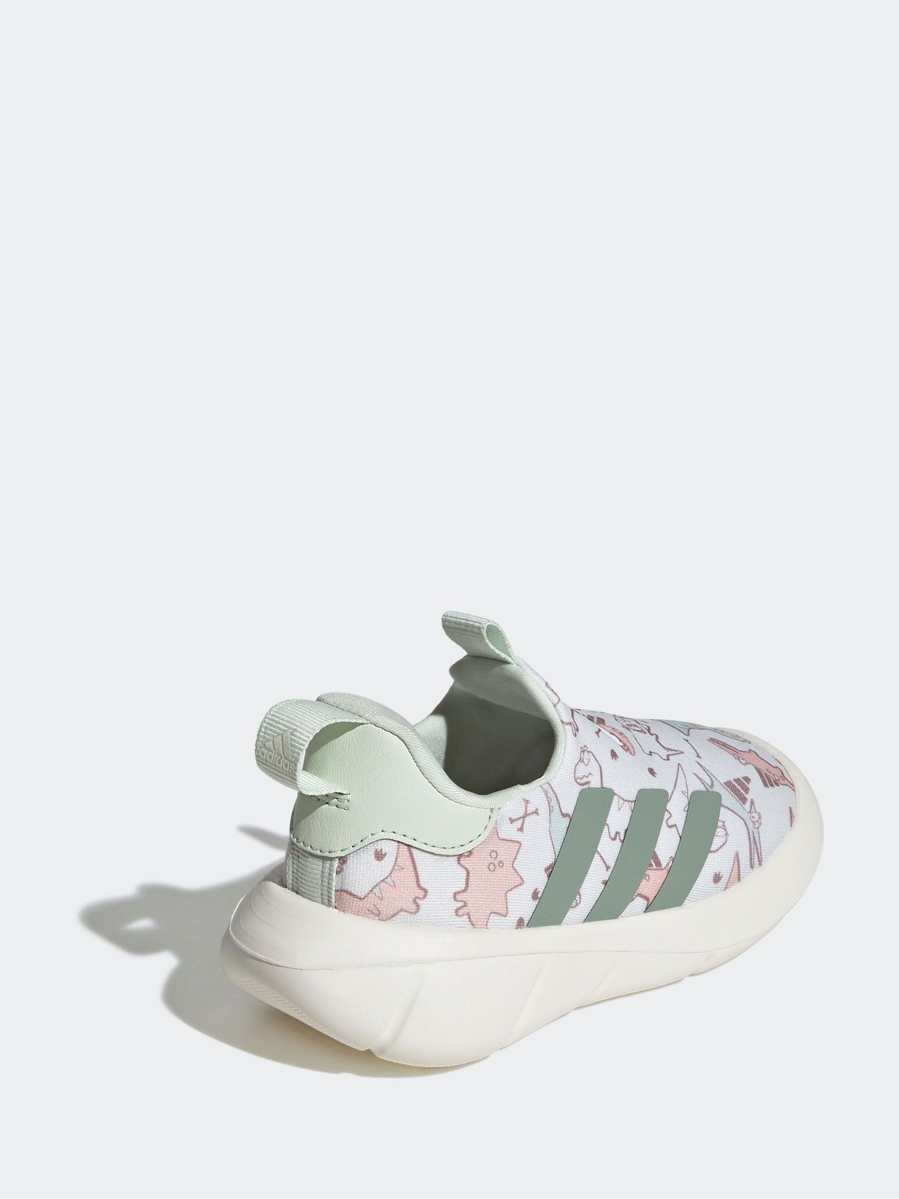 Buy adidas White Mono Fit Dino Trainers from the Next UK online shop