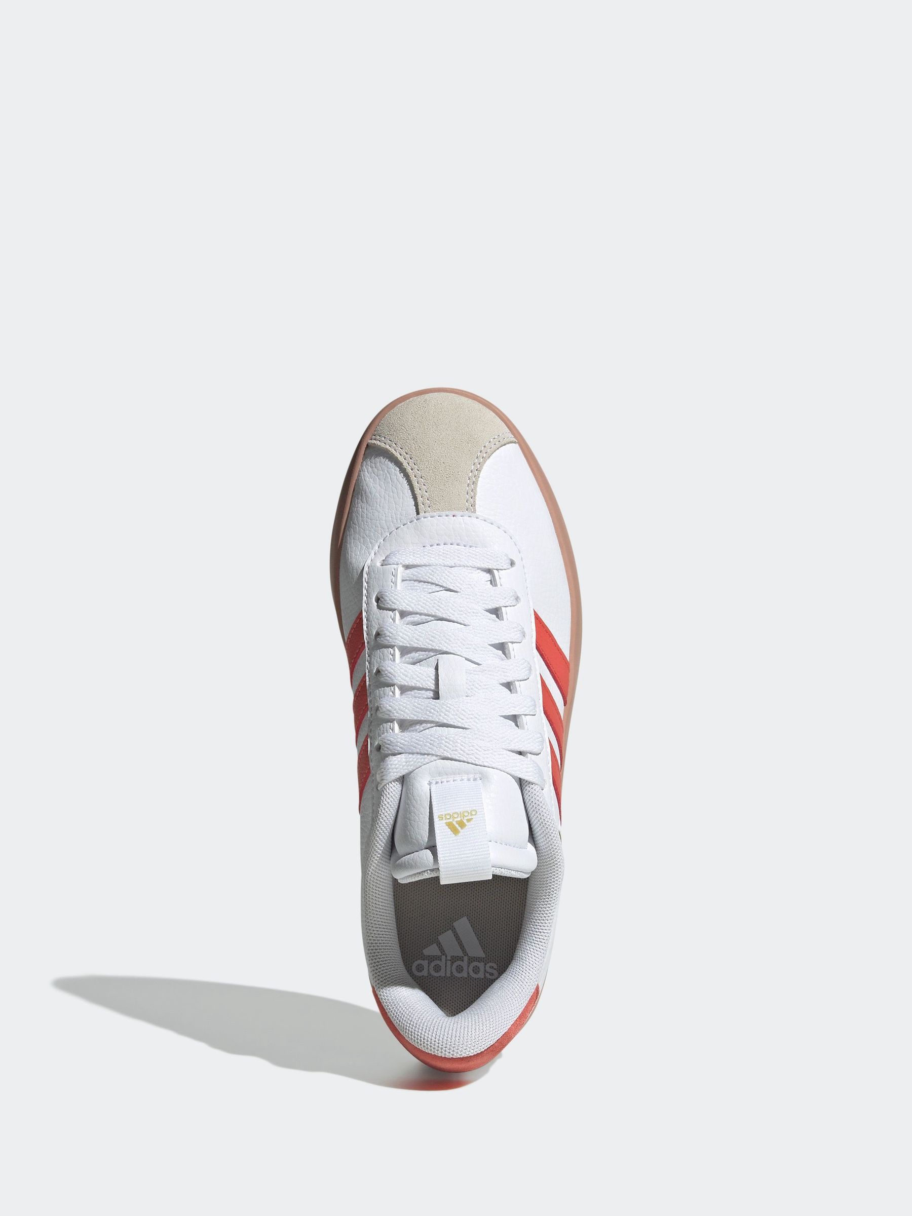 Buy adidas White Gold VL Court 3.0 Trainers from the Next UK online shop