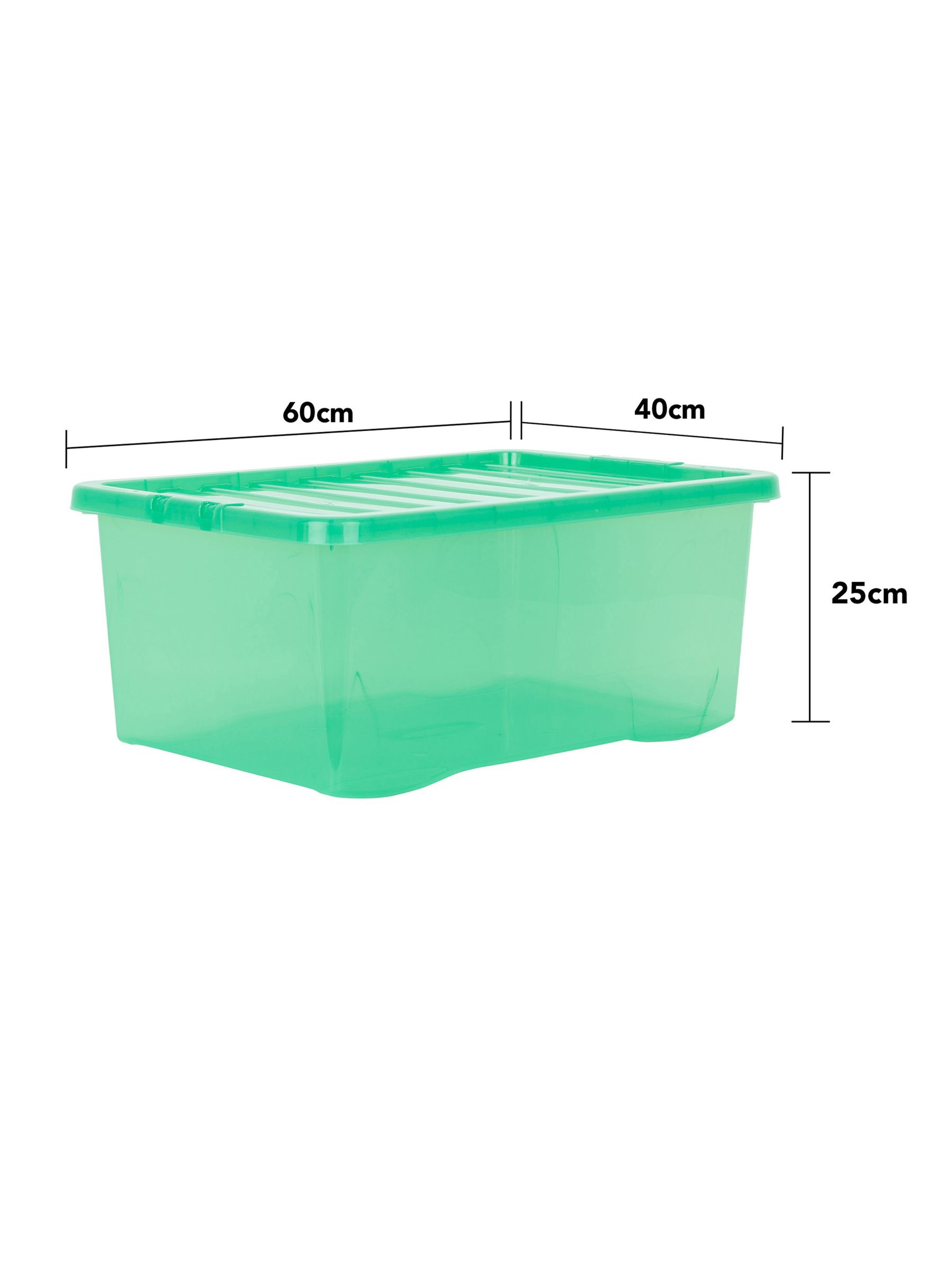 Buy Wham Tint Leprechaun Green Set of 4 Crystal 45L Box & Lid from the Next UK online shop