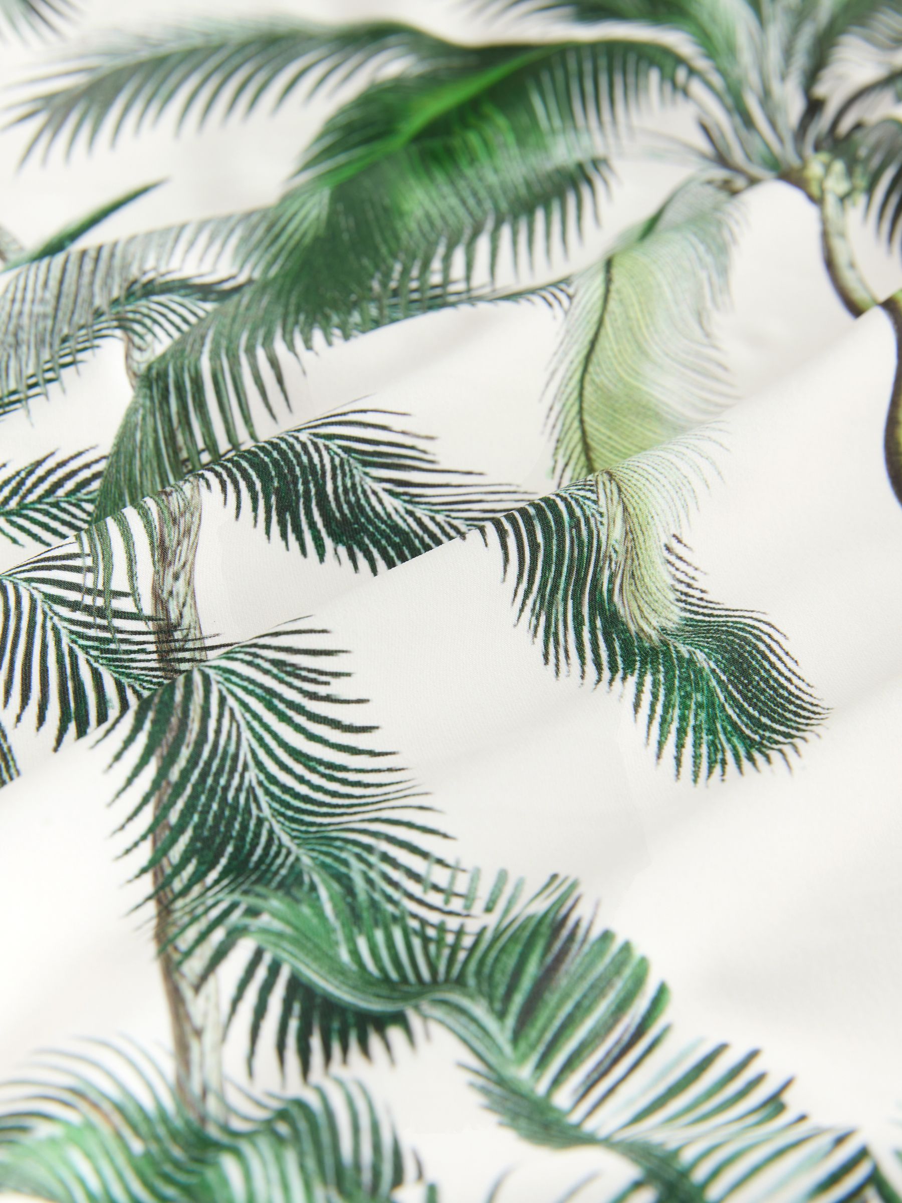 Buy Cream/Green Palm Dd+ Wired Scoop Neck Tummy Control Swimsuit from the Next UK online shop