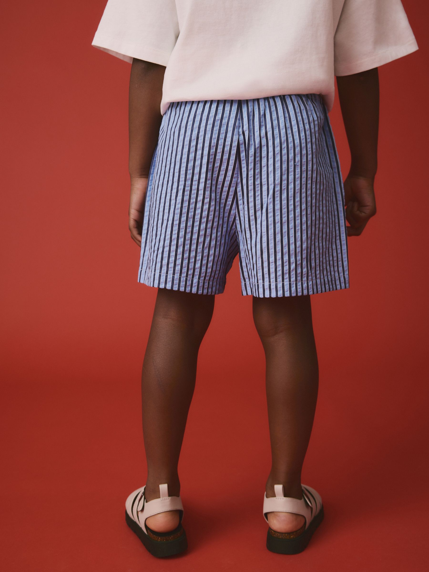 Buy Blue Stripe Shorts (3-16yrs) from the Next UK online shop