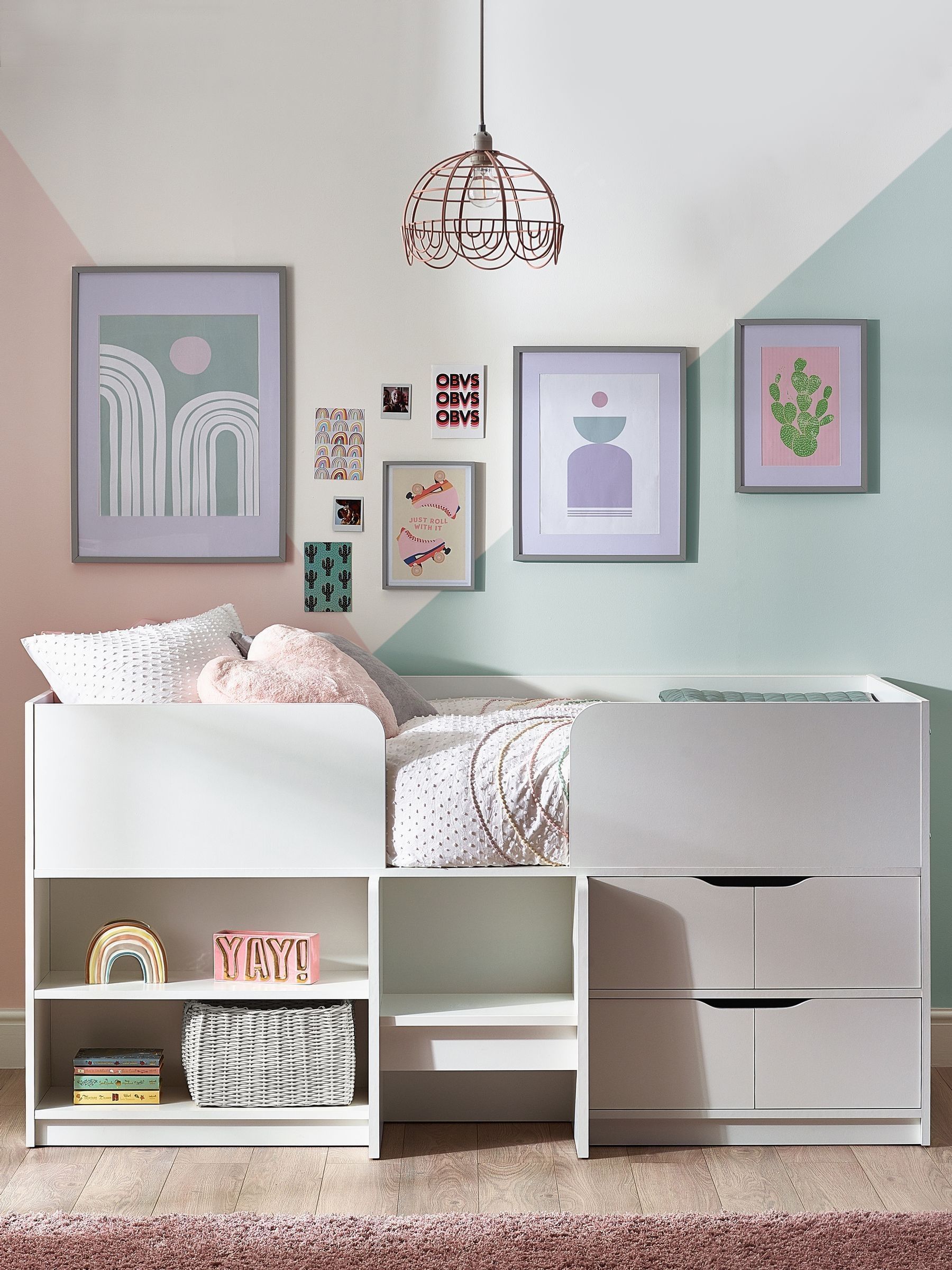 Next cabin bed with desk store