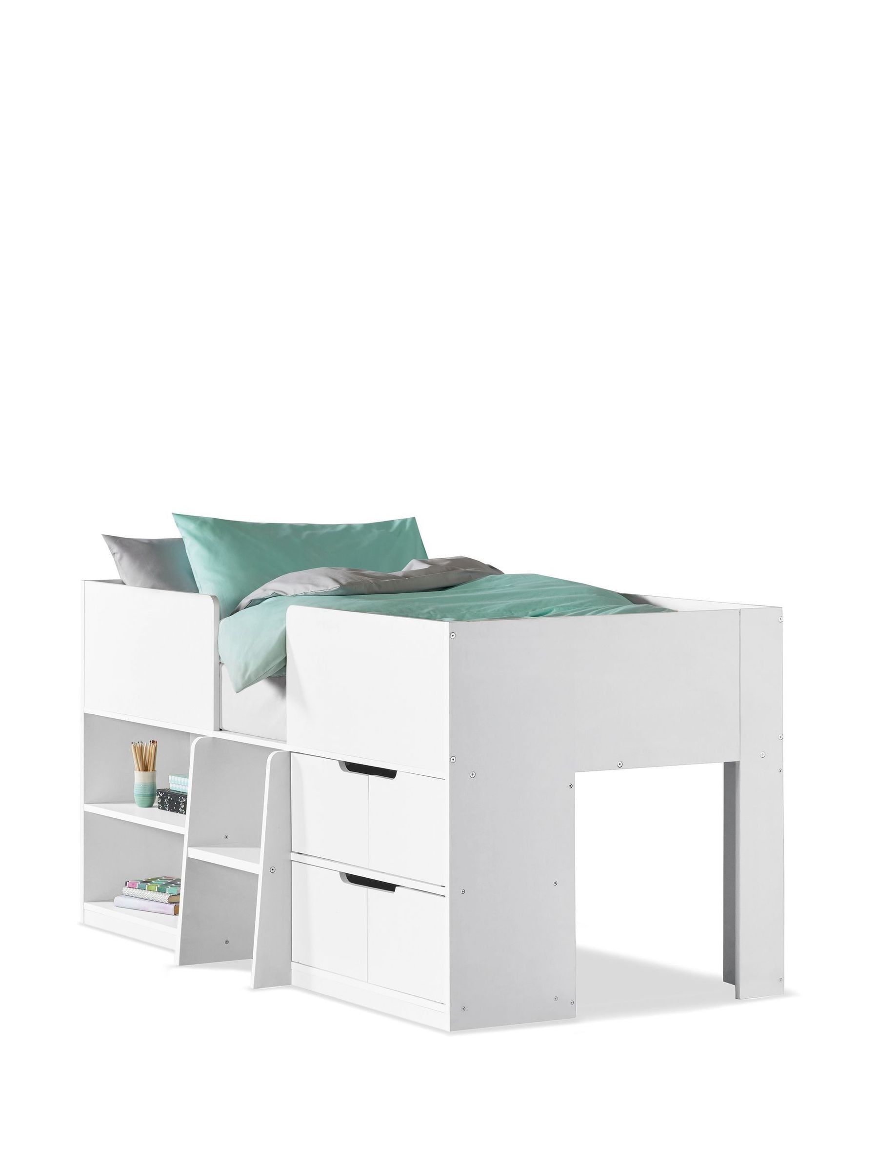 Buy White Compton Kids Cabin Bed from the Next UK online shop