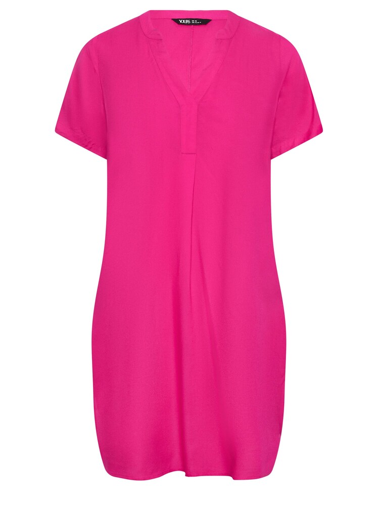 Buy Yours Curve Pink Tunic Dress from the Next UK online shop