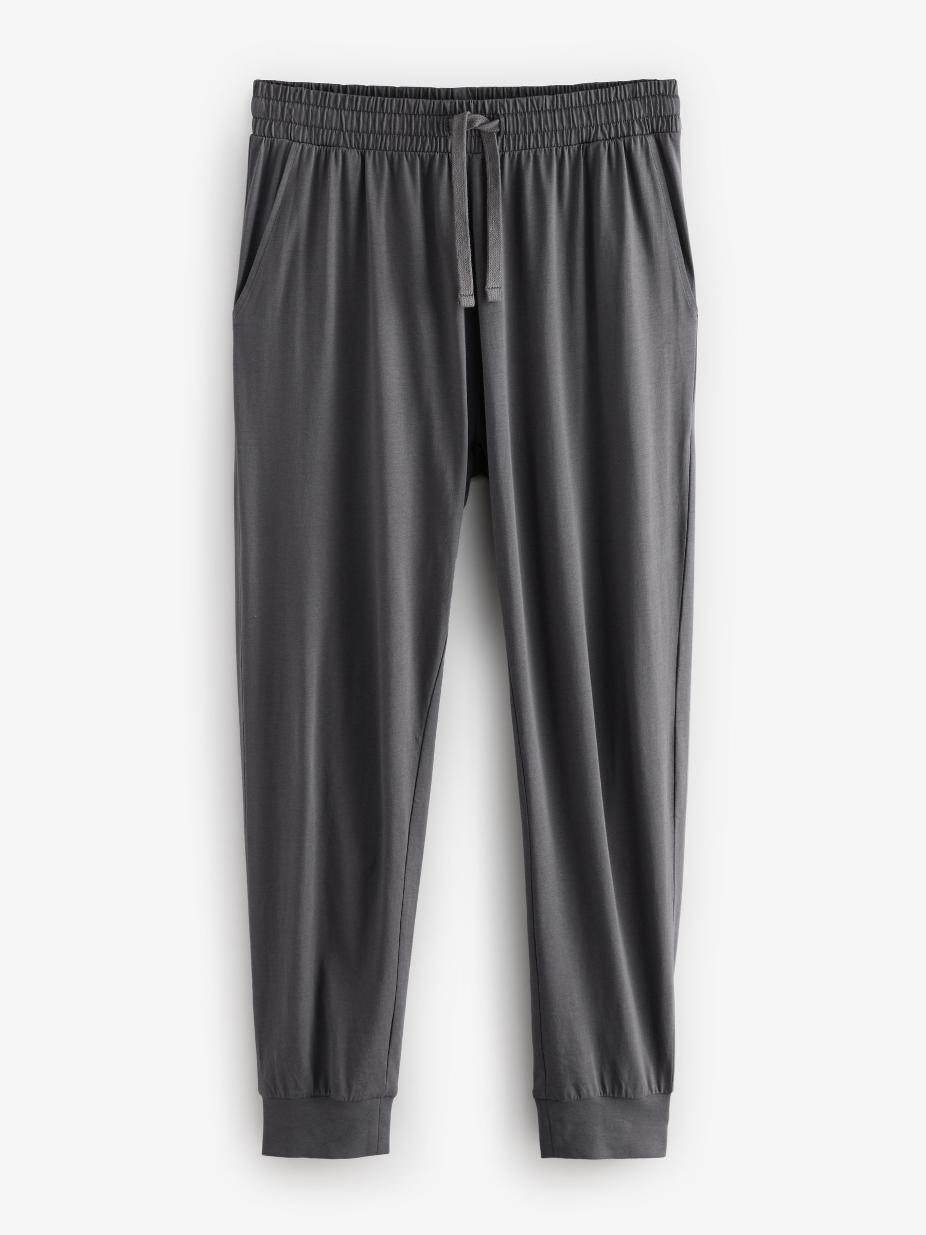 Buy Black/Grey Long Sleeve Cuffed 100% Cotton Pyjamas from the Next UK ...