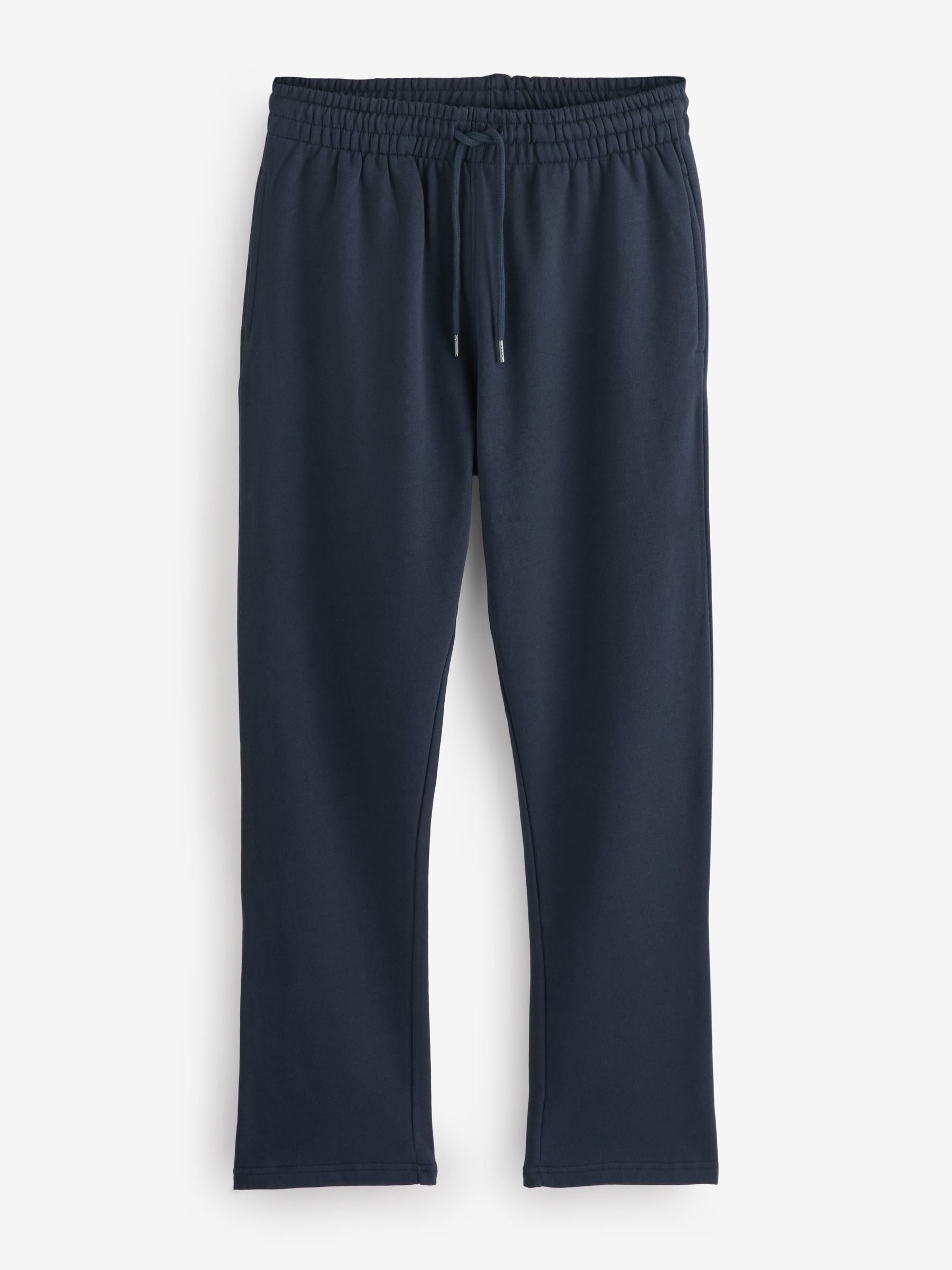 Buy Black/Navy Blue Open Cuffed Heavyweight Joggers 2 Pack from the ...