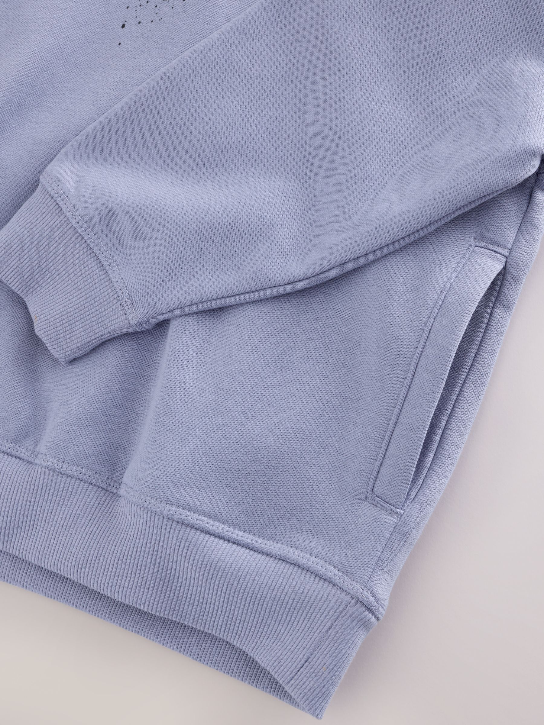 Buy Lilac Purple Back Print Older Boys Graphic Cross-Over Hoodie (3 ...