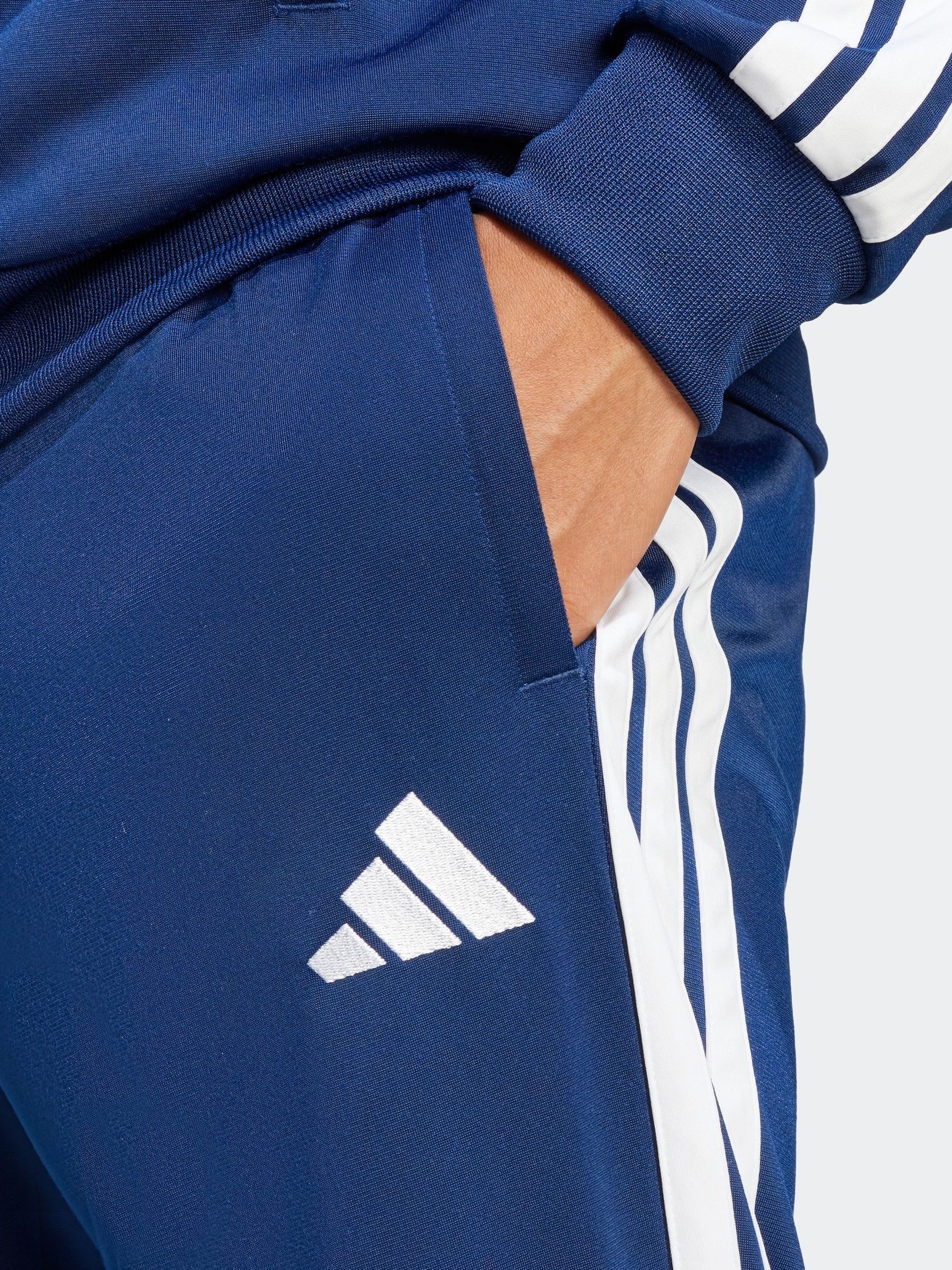 Buy adidas Blue Sportswear Basic 3-Stripes Tricot Tracksuit from Next ...