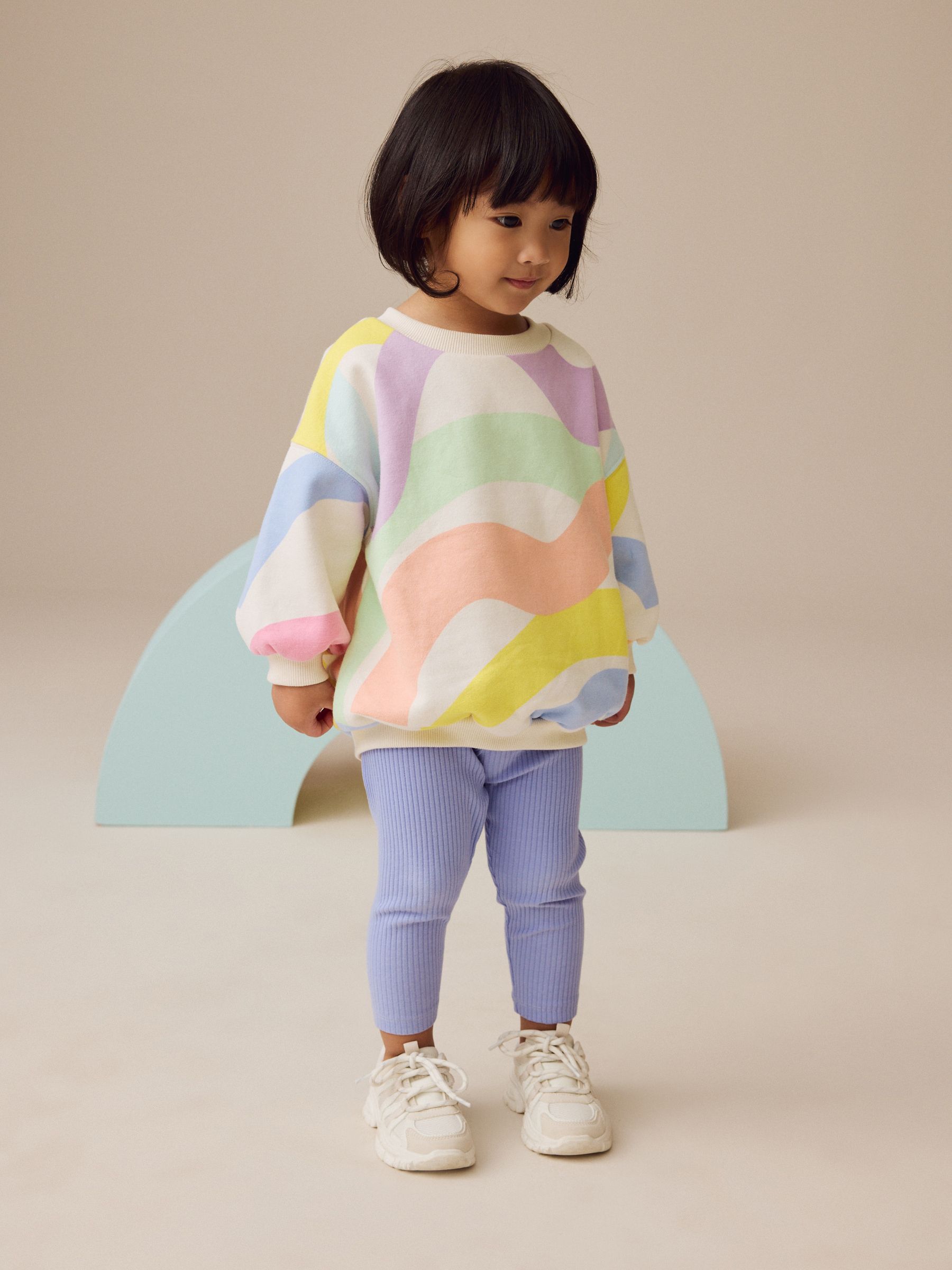 Buy Rainbow - Sweatshirt and Leggings Set (3mths-7yrs) from Next Germany