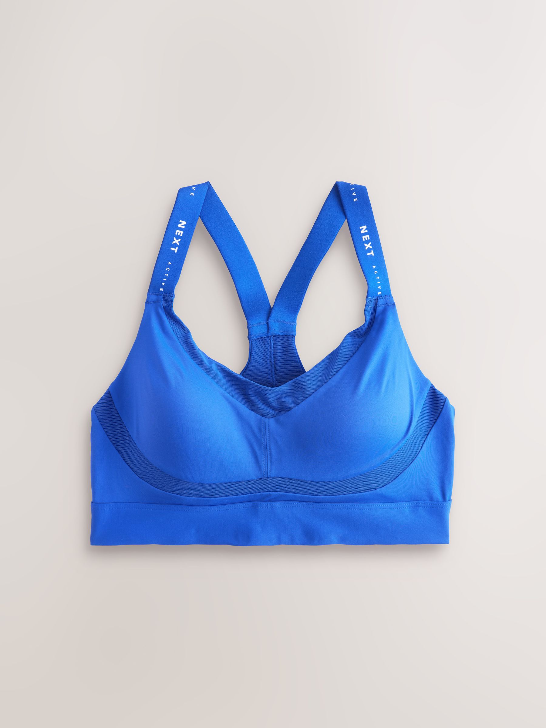 Buy Blue B-G Active High Impact Dry Tech Sports Bra from the Next UK ...