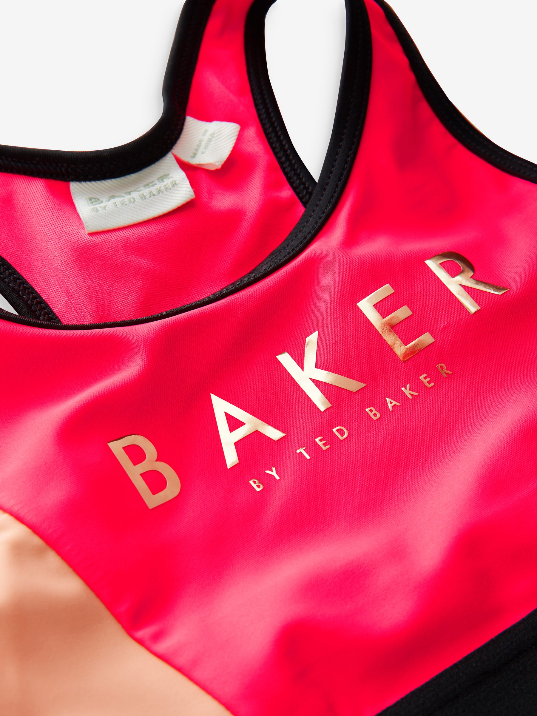 Buy Baker by Ted Baker Pink Colour Block Bikini from Next Singapore