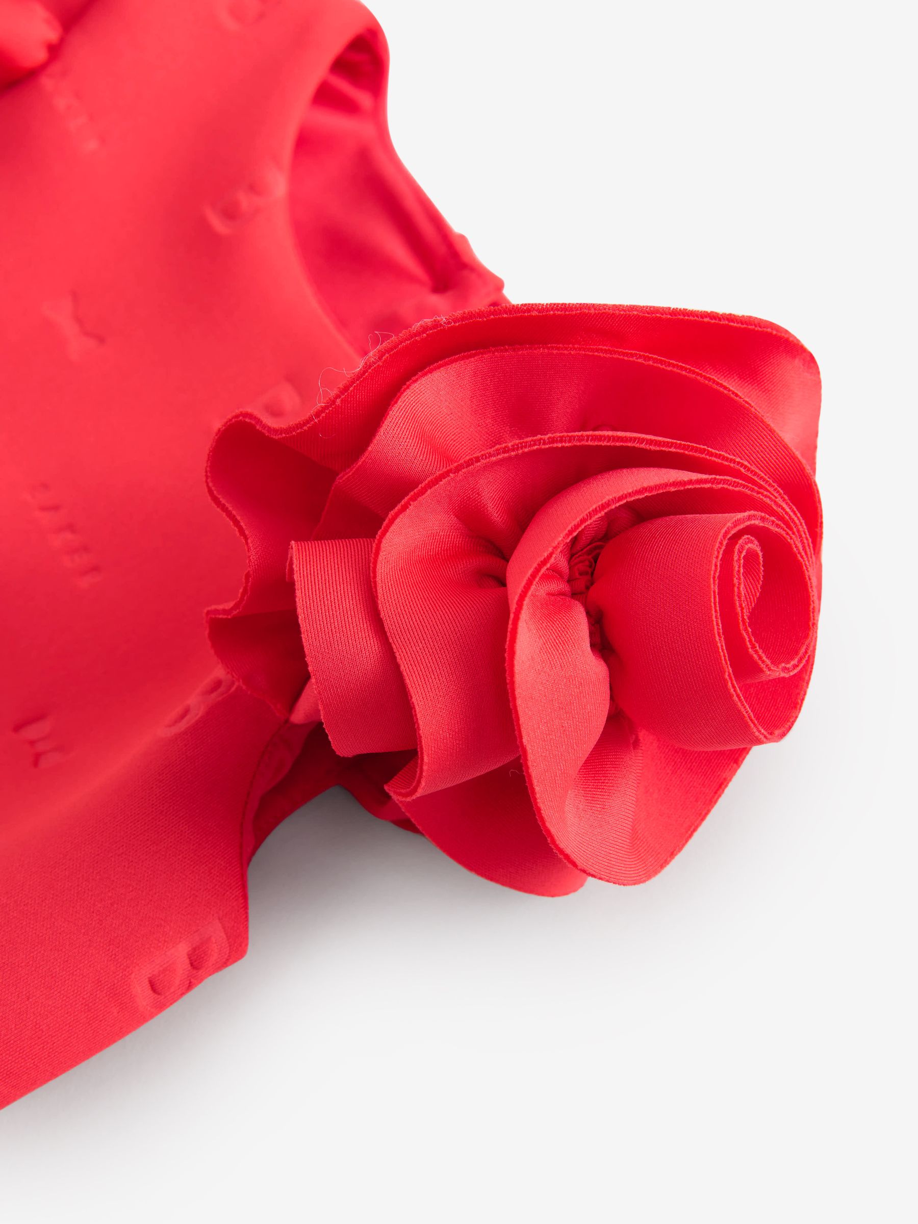 Buy Baker by Ted Baker Rose Sleeve Detail Embossed Scuba Dress from the ...