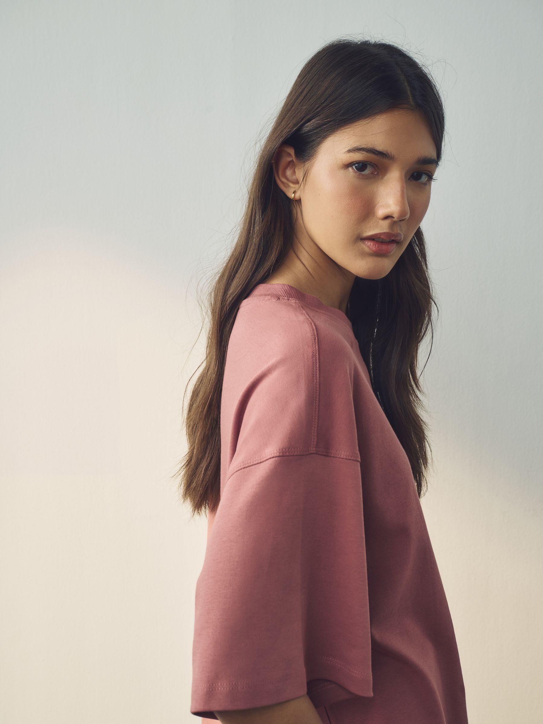 Buy Multi 100% Cotton Boxy Short Sleeve T-Shirts 5 Pack from the Next ...