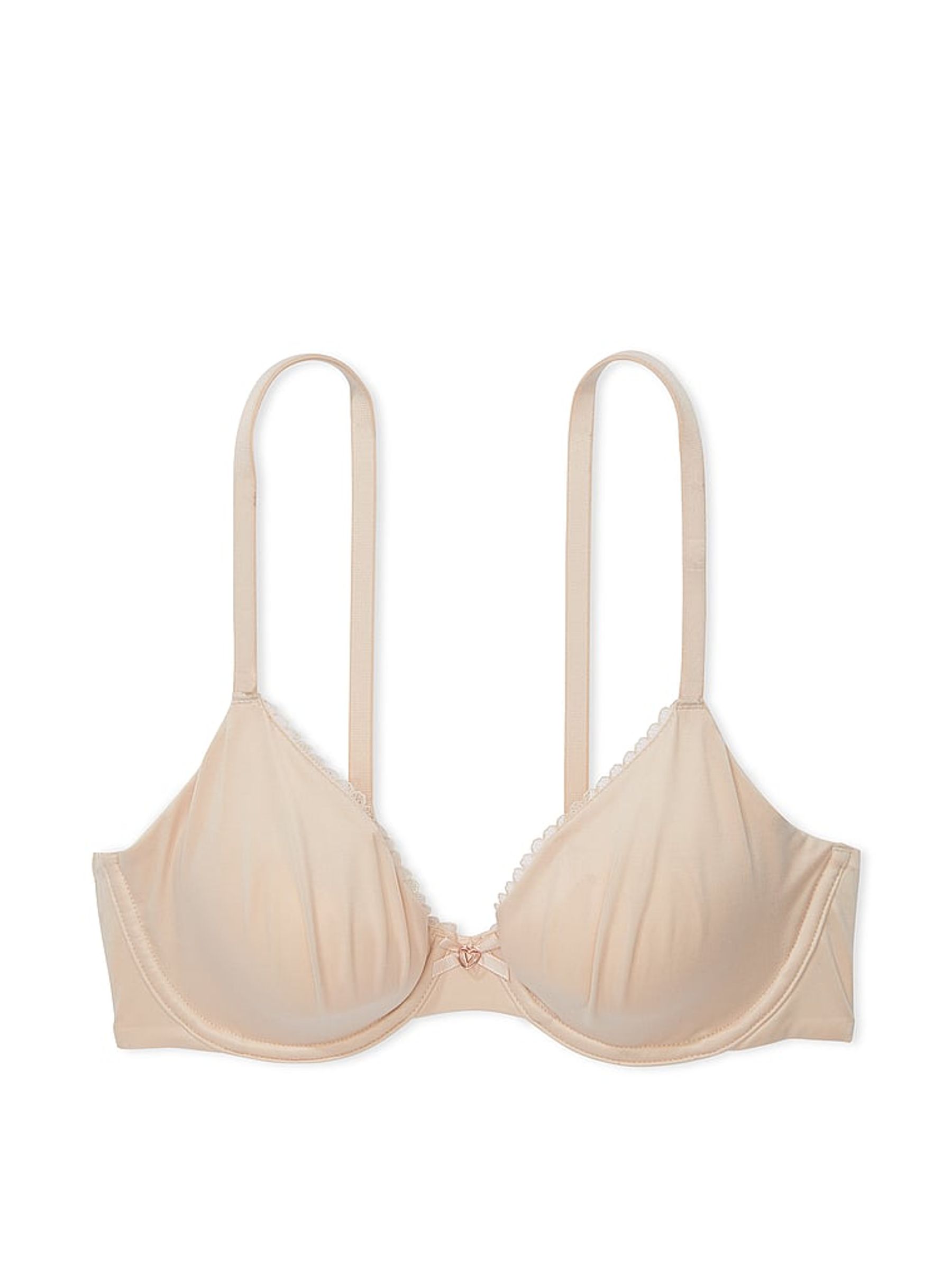 Buy Victoria's Secret Marzipan Nude Demi Invisible Lift Bra from the ...