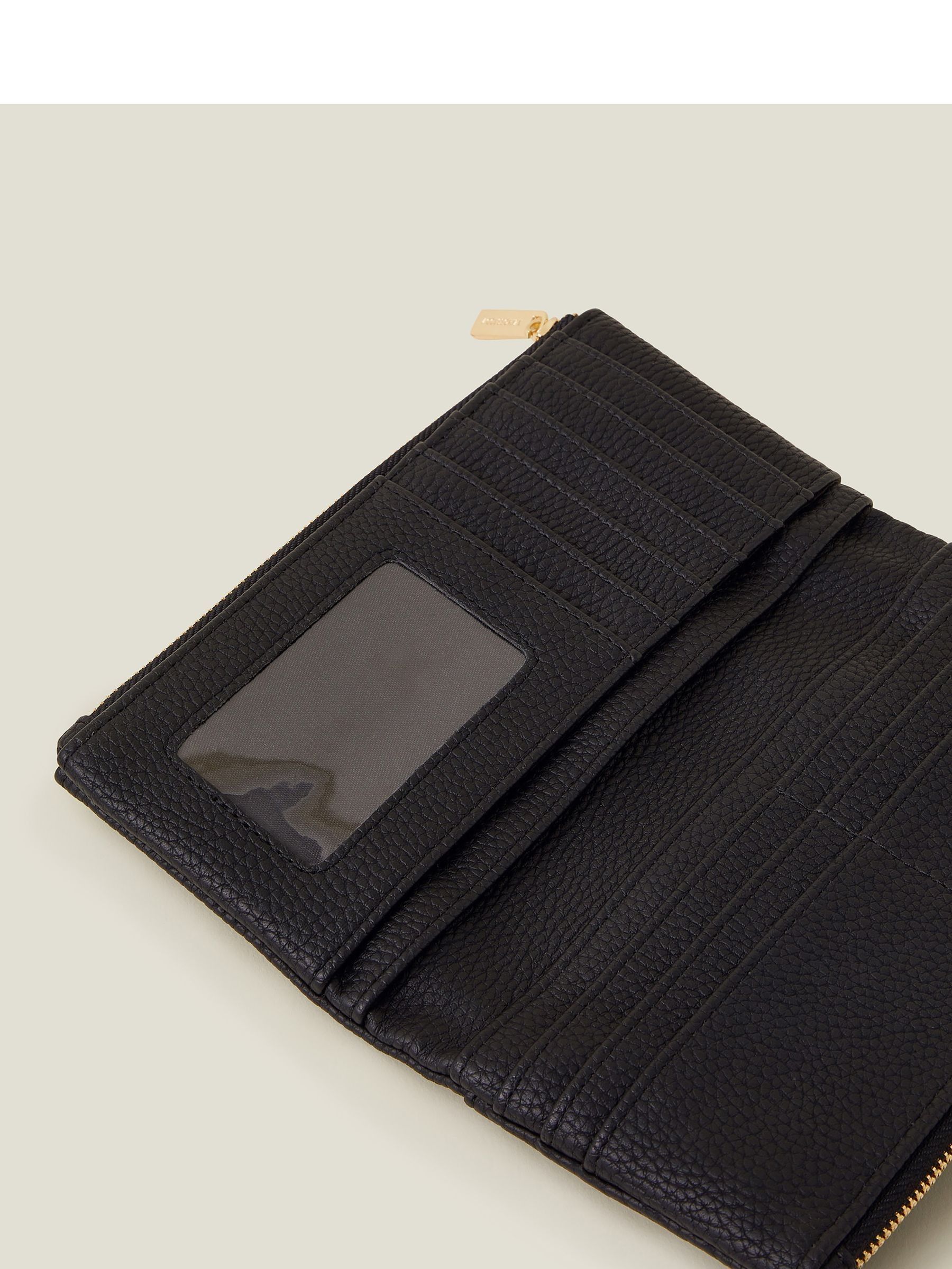 Buy Accessorize Black Push Lock Wallet from the Next UK online shop