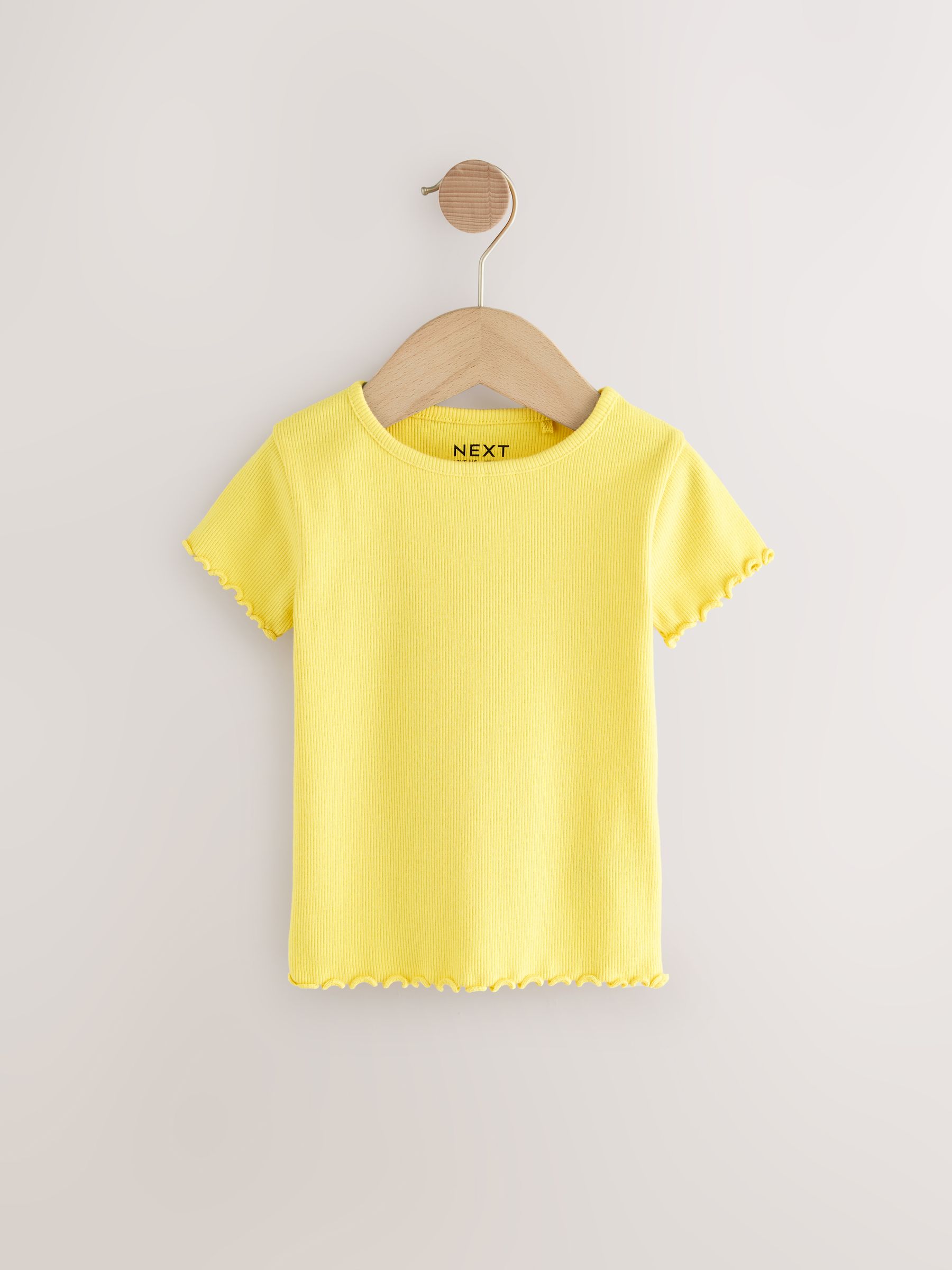 Buy Red Short Sleeve Ribbed T-Shirts 5 Pack (3mths-7yrs) from the Next ...