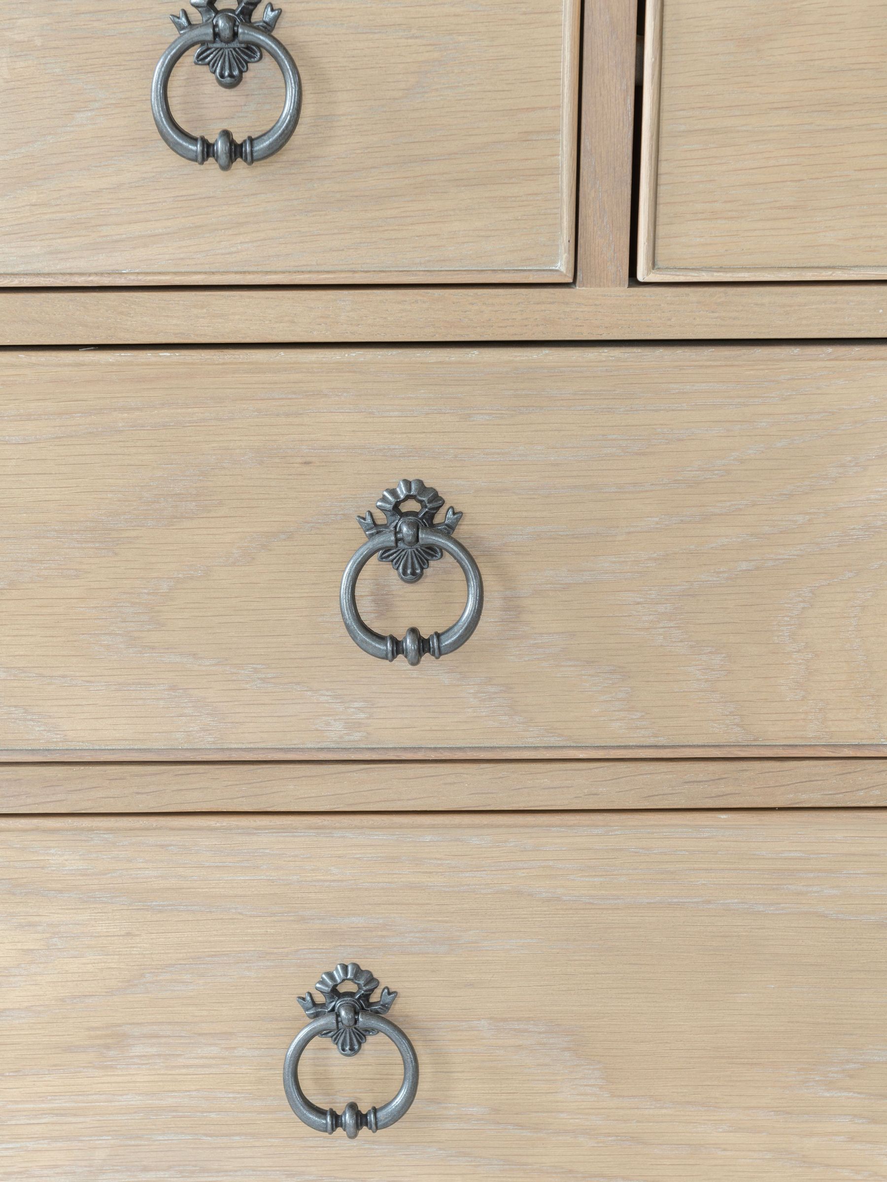 Buy Willis & Gambier Oak Camille Wooden Chest of 3 Drawer Drawers from ...