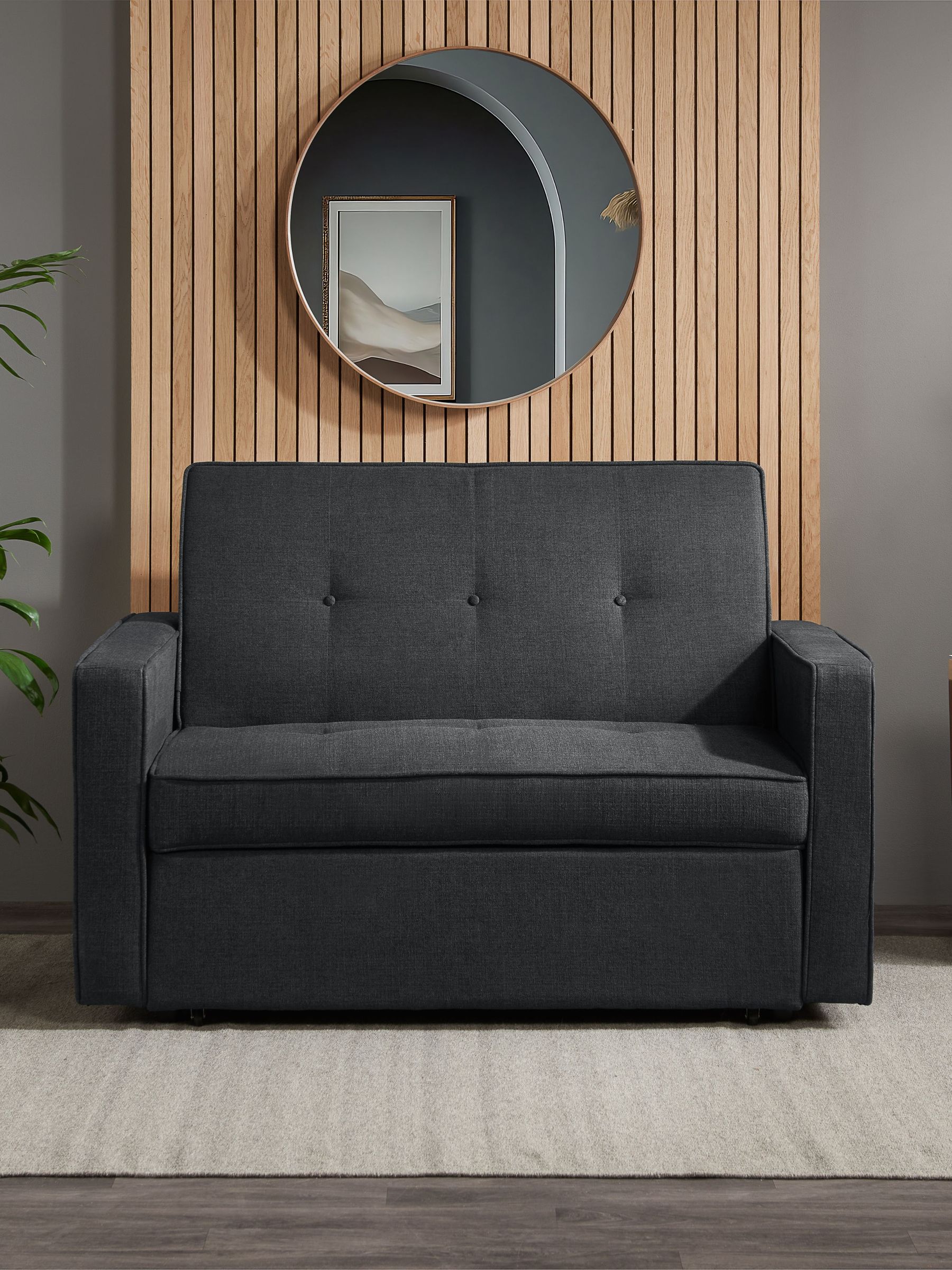 Buy Birlea Grey Otto Upholstered Sofa Bed from the Next UK online shop