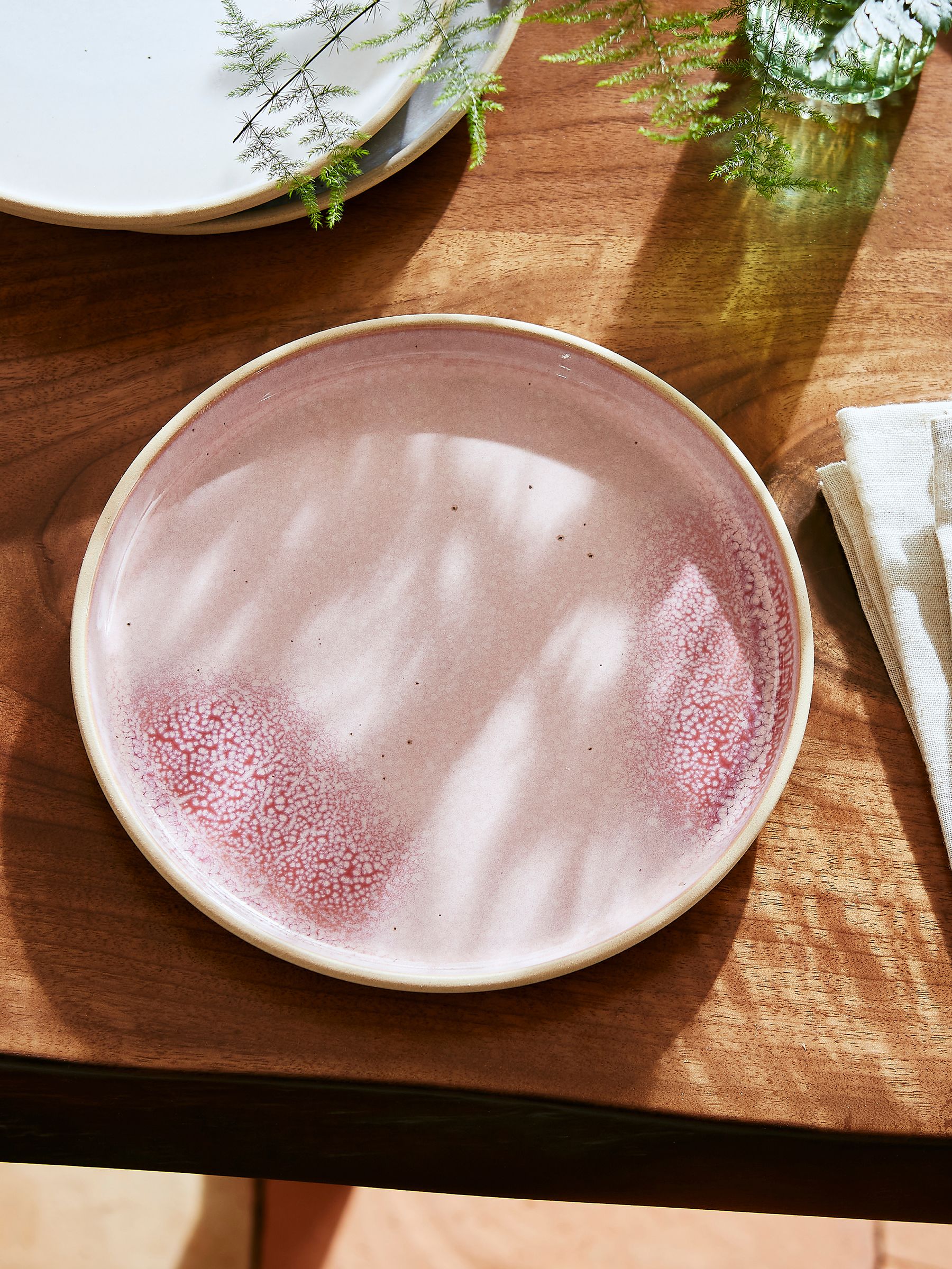Buy Portmeirion Rose Quartz Minerals Dinner Set of 4 Side Plates from ...