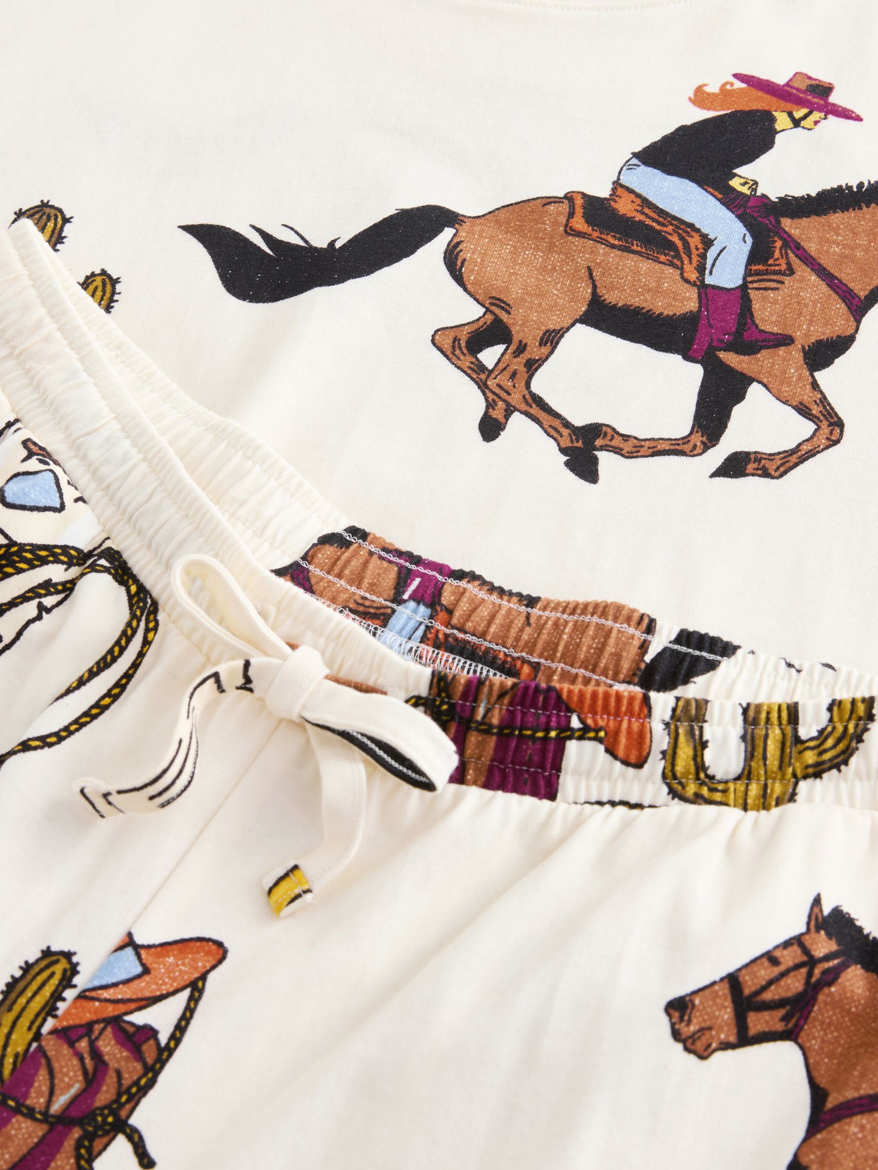 Buy Ecru Cowboy Long Sleeve Pyjamas from the Next UK online shop
