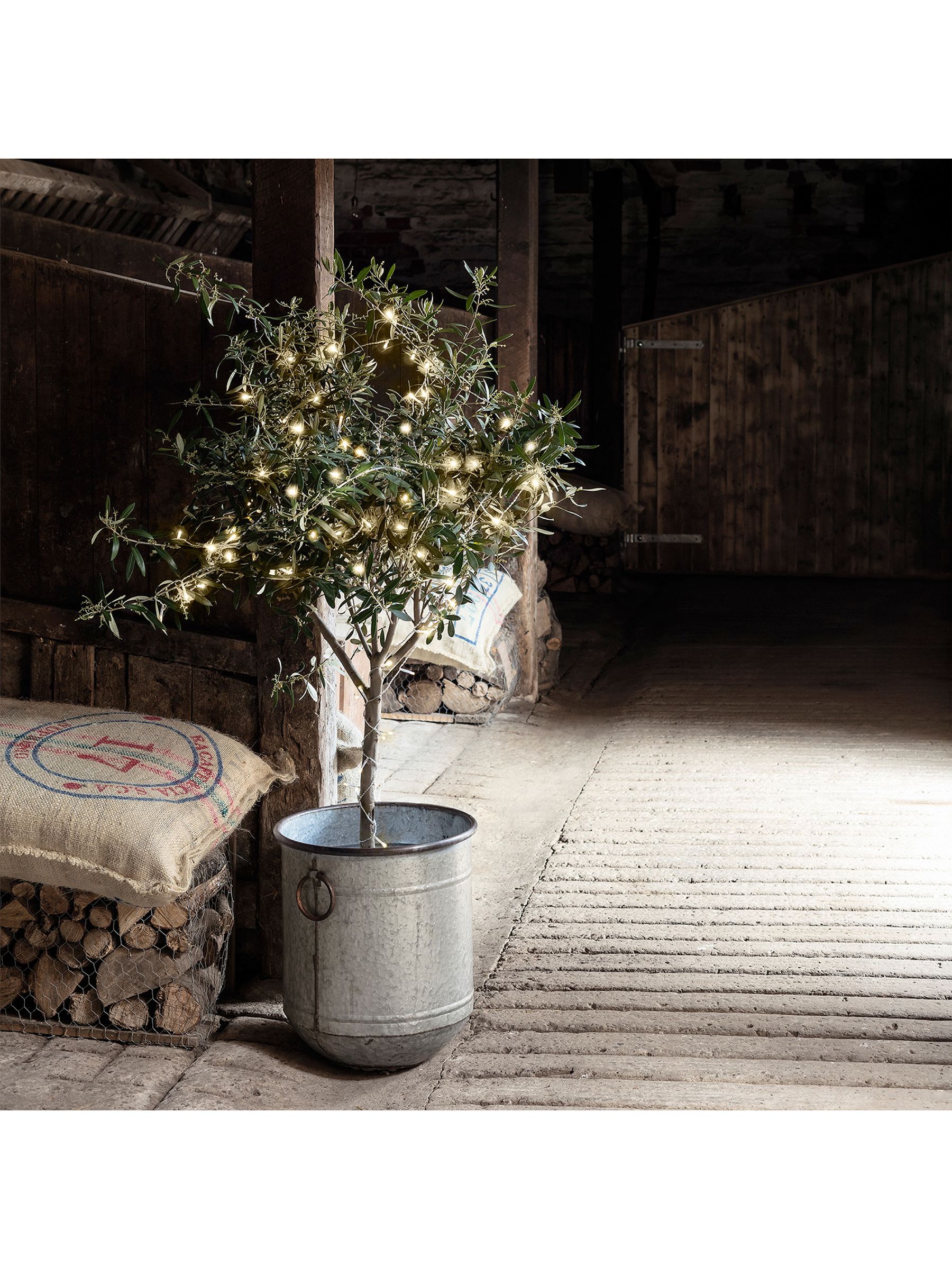 Buy Lights4fun Warm White 200 LED Outdoor Battery Fairy Lights from the ...