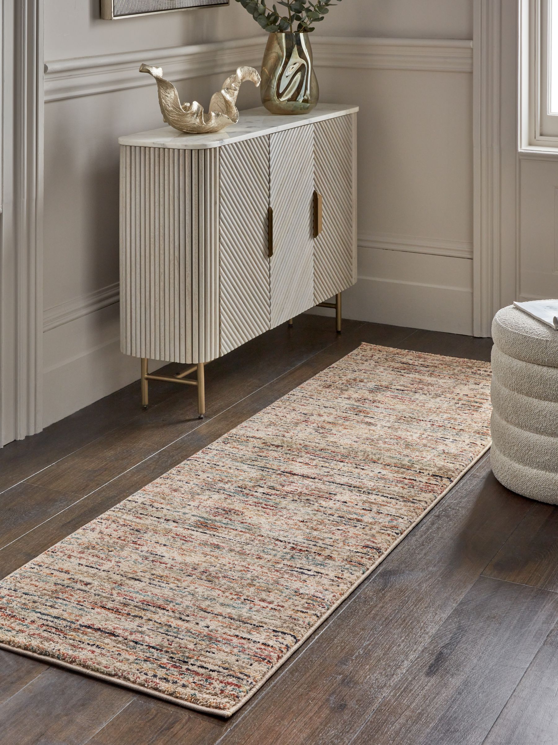 Buy Natural Kila Abstract Lines Runner from the Next UK online shop