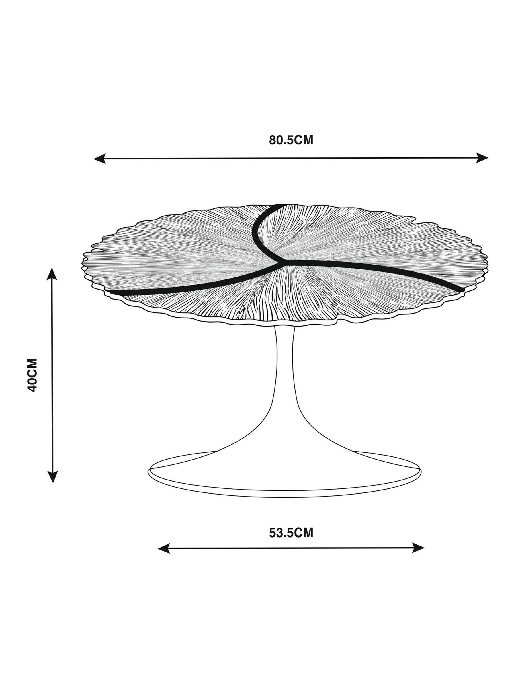 Buy Gold Cast Metal Flower Coffee Table from the Next UK online shop