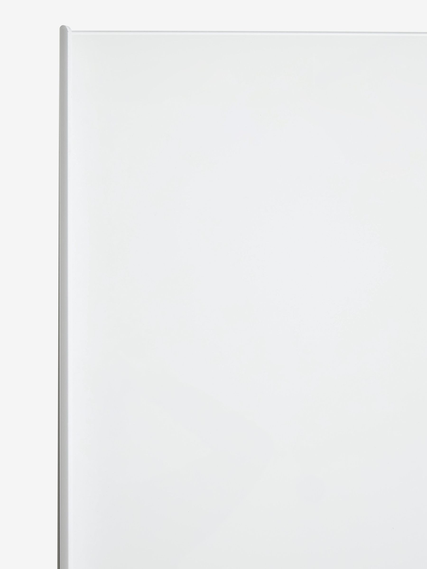 Buy White White Sloane Collection Luxe Glass Fitted Wardrobe from the ...