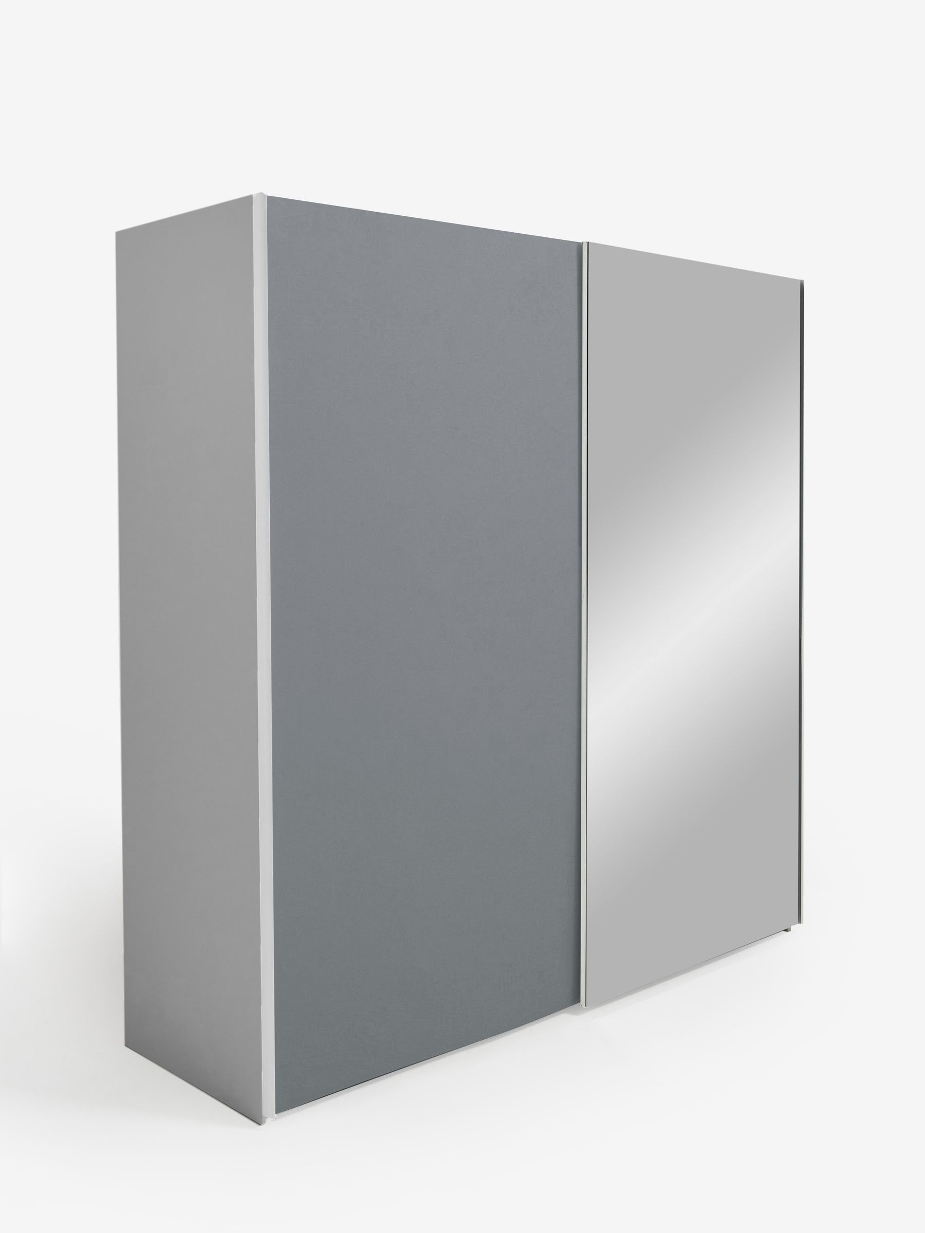 Buy Grey Grey Sloane Collection Glass Fitted Wardrobe from the Next UK ...
