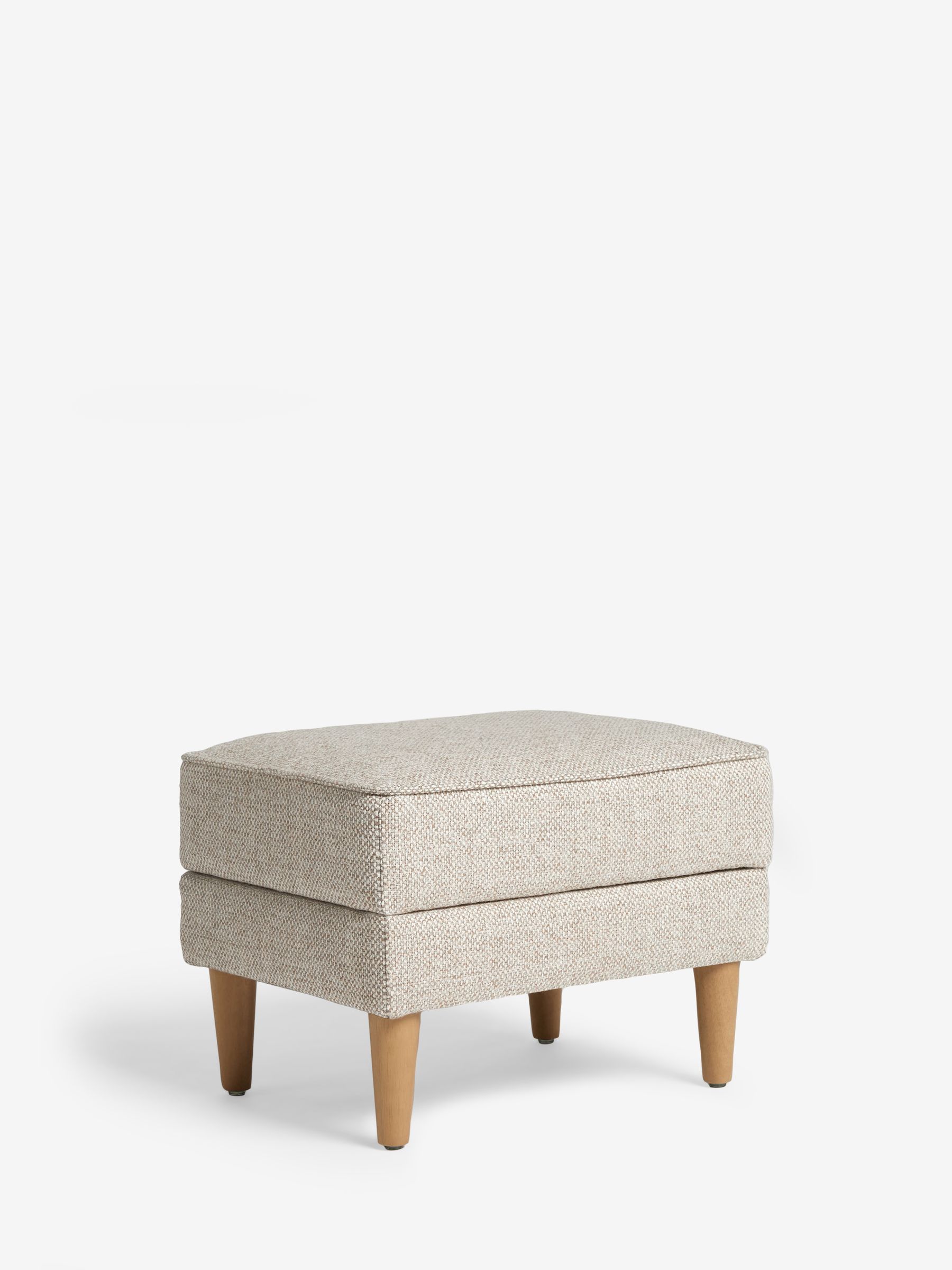 Buy Chunky Weave Mid Natural Sherlock Storage Footstool from the Next ...