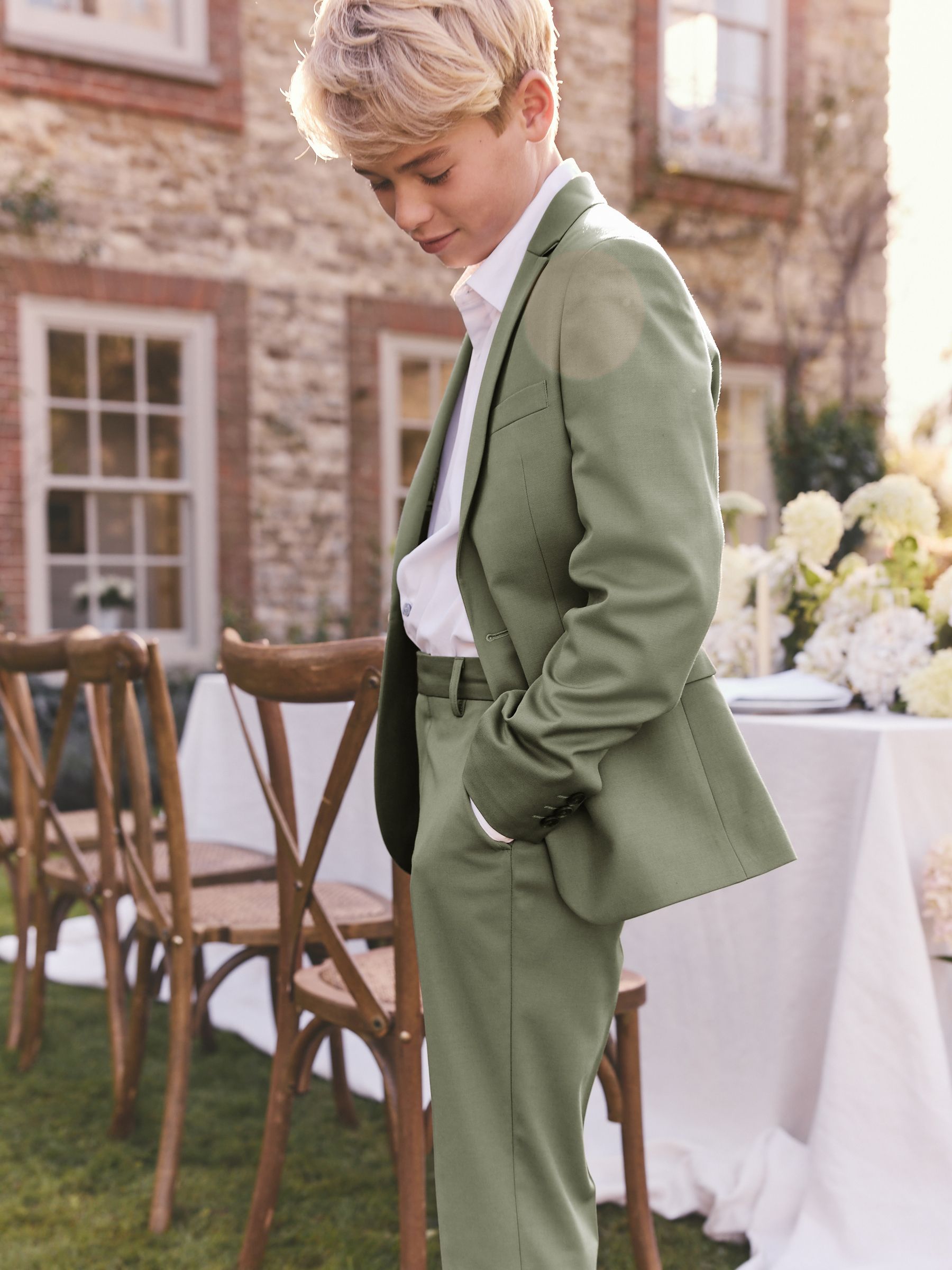 Buy Green Suit Jacket (12mths-16yrs) from Next Australia