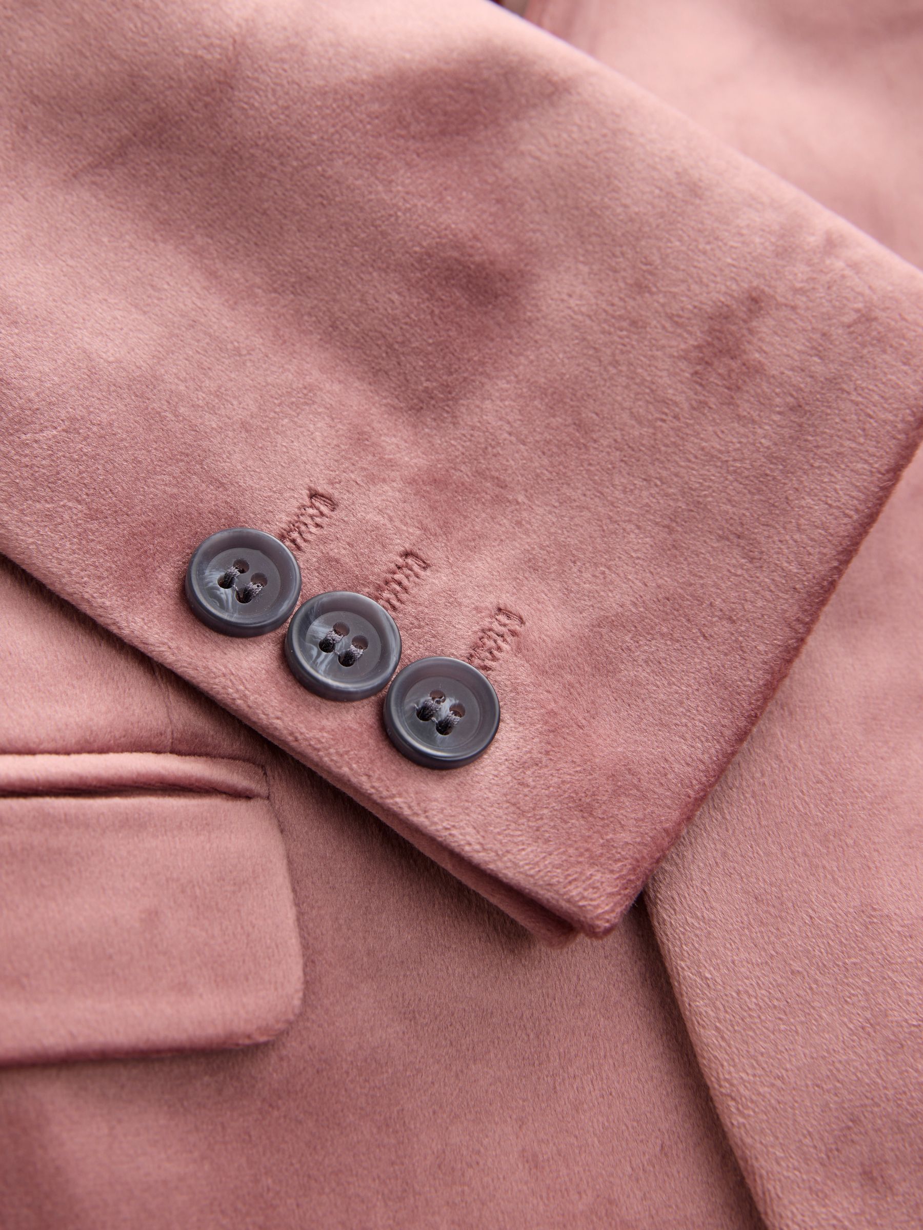 Buy Pale Pink Velvet Blazer (3-16yrs) from Next Saudi Arabia