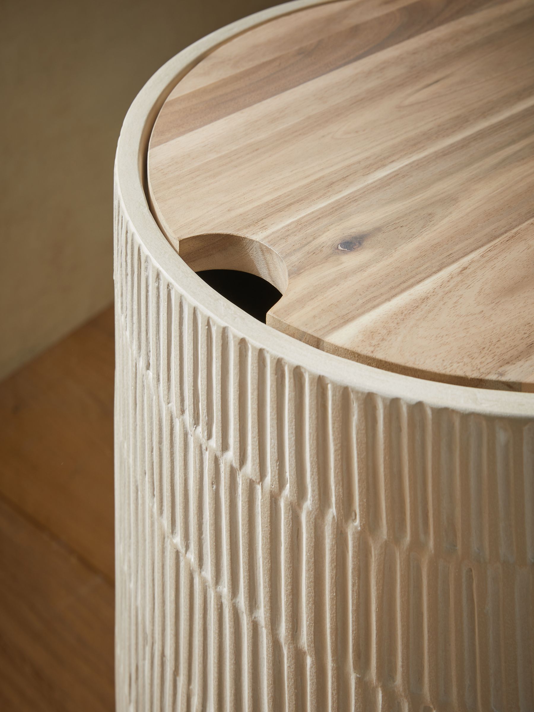 Buy French Connection Natural Ari Storage Side Table from the Next UK ...