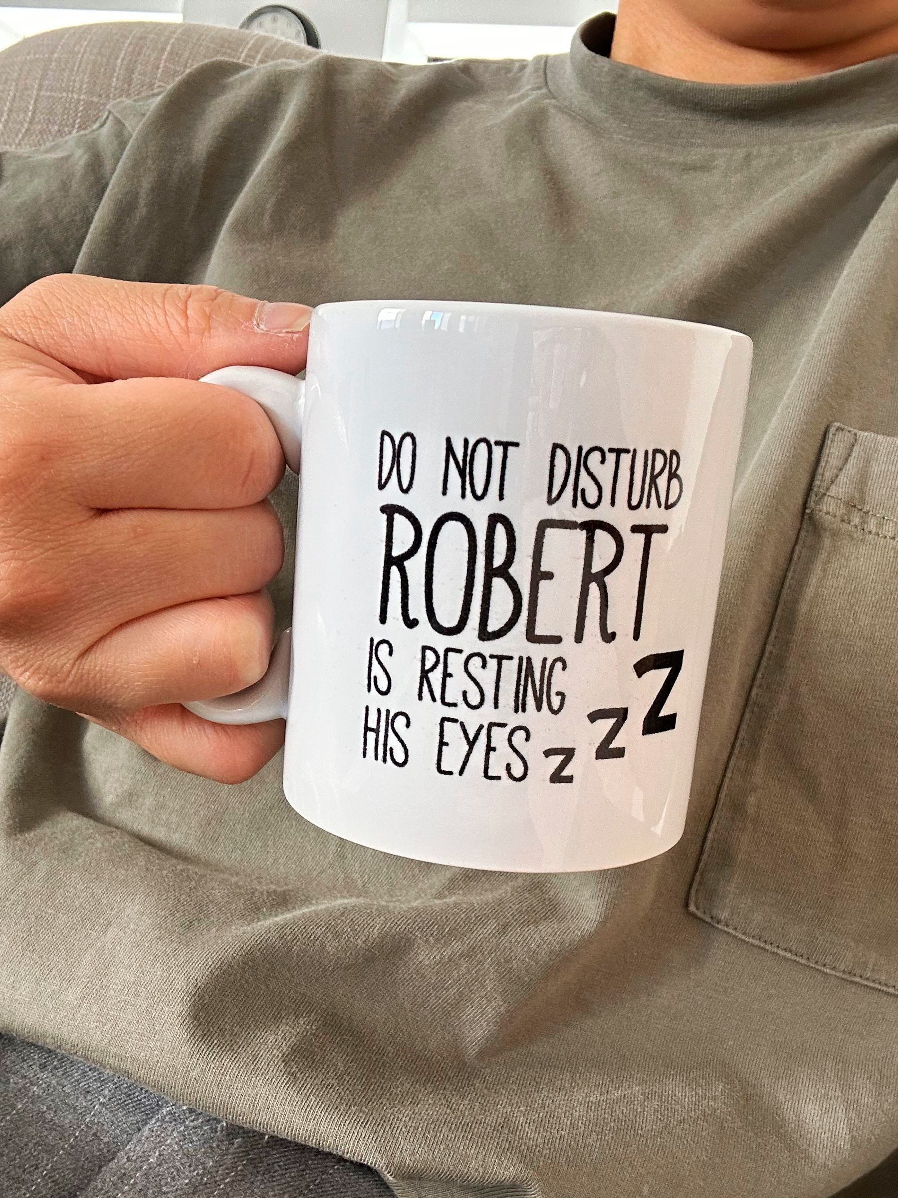 Buy Personalised Resting Eyes Mug by Solesmith from the Next UK online shop