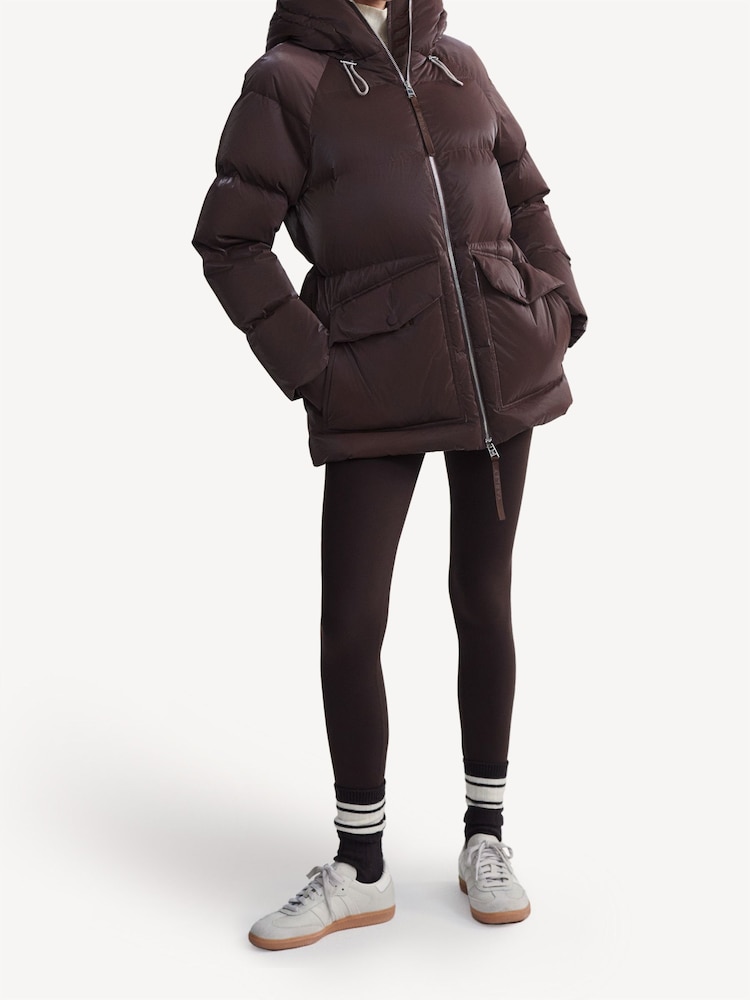 Varley Brown Fullerton Down Jacket | Seasons