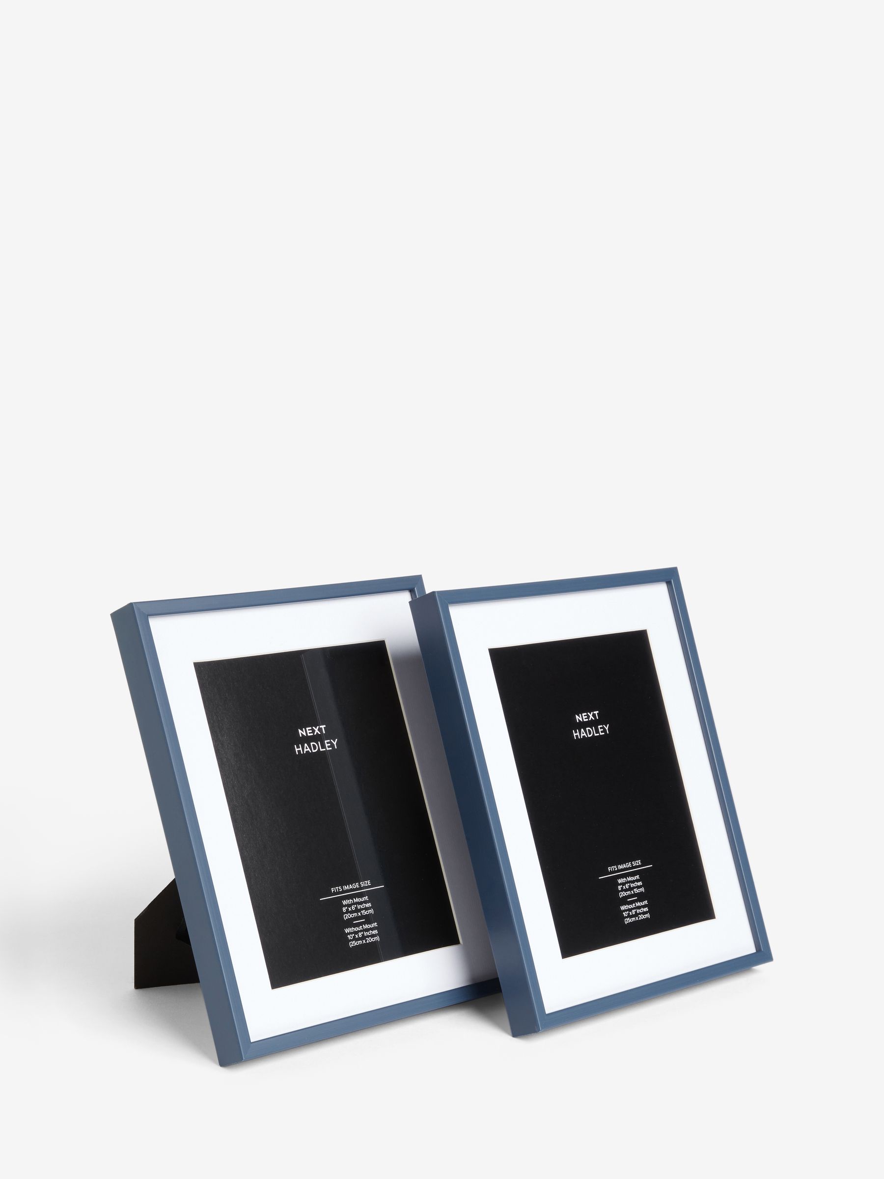 Buy Set of 2 Slate Grey Hadley Photo Frames from the Next UK online shop