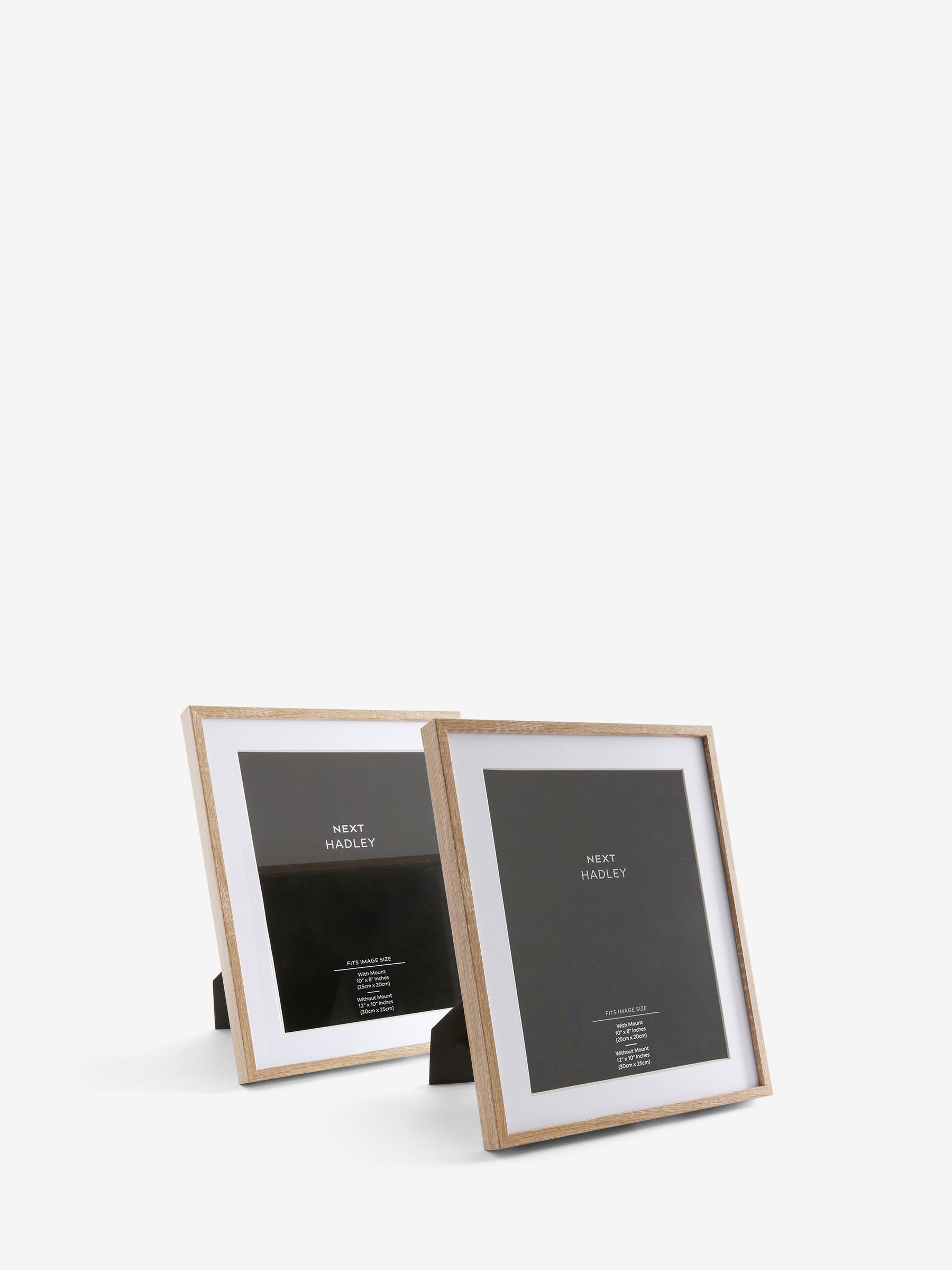 Buy Set of 2 Light Oak Hadley Photo Frames from the Next UK online shop