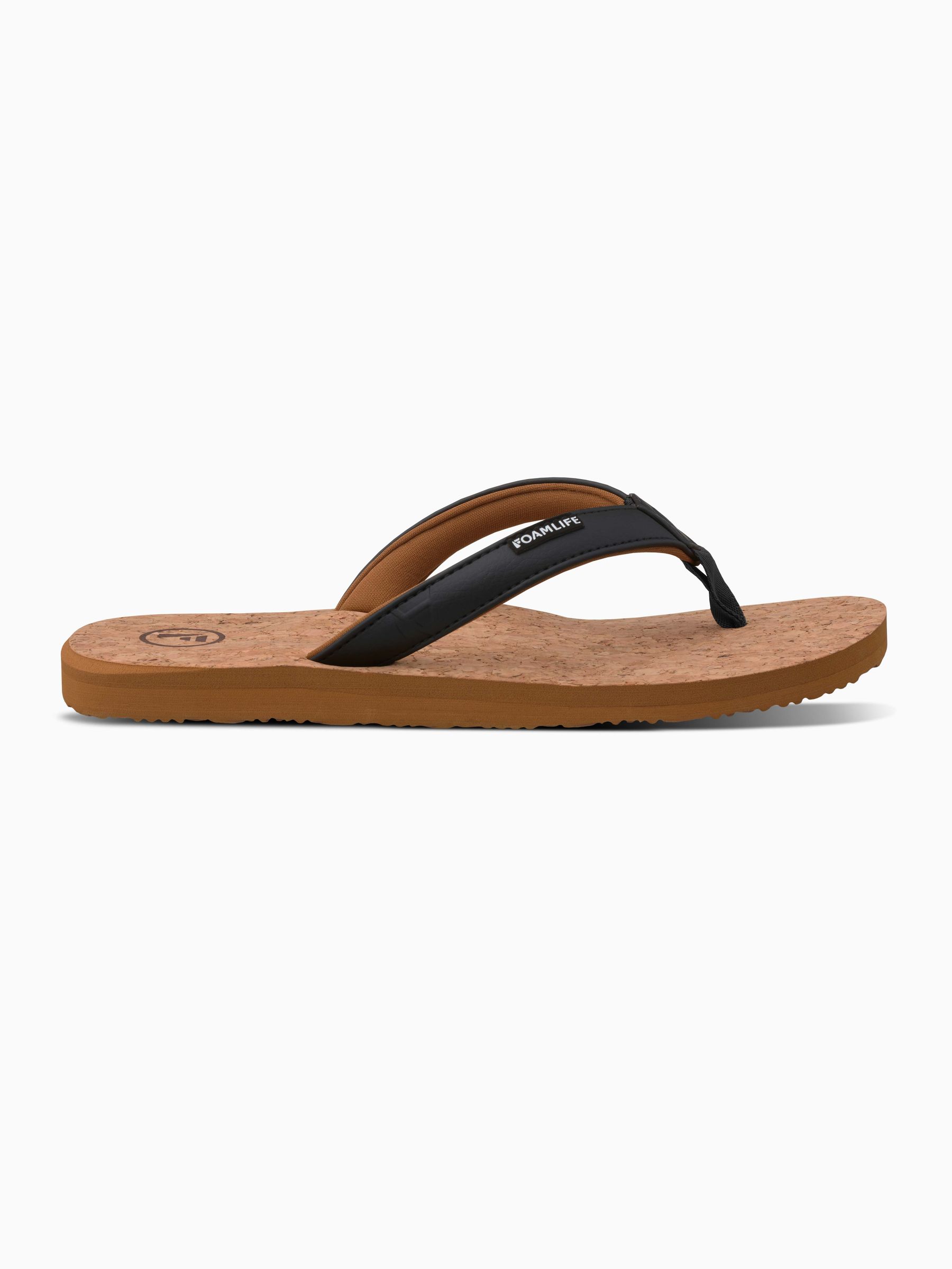 Buy Foamlife Brown Womens Goldie Earth Flip Flops from the Next UK ...