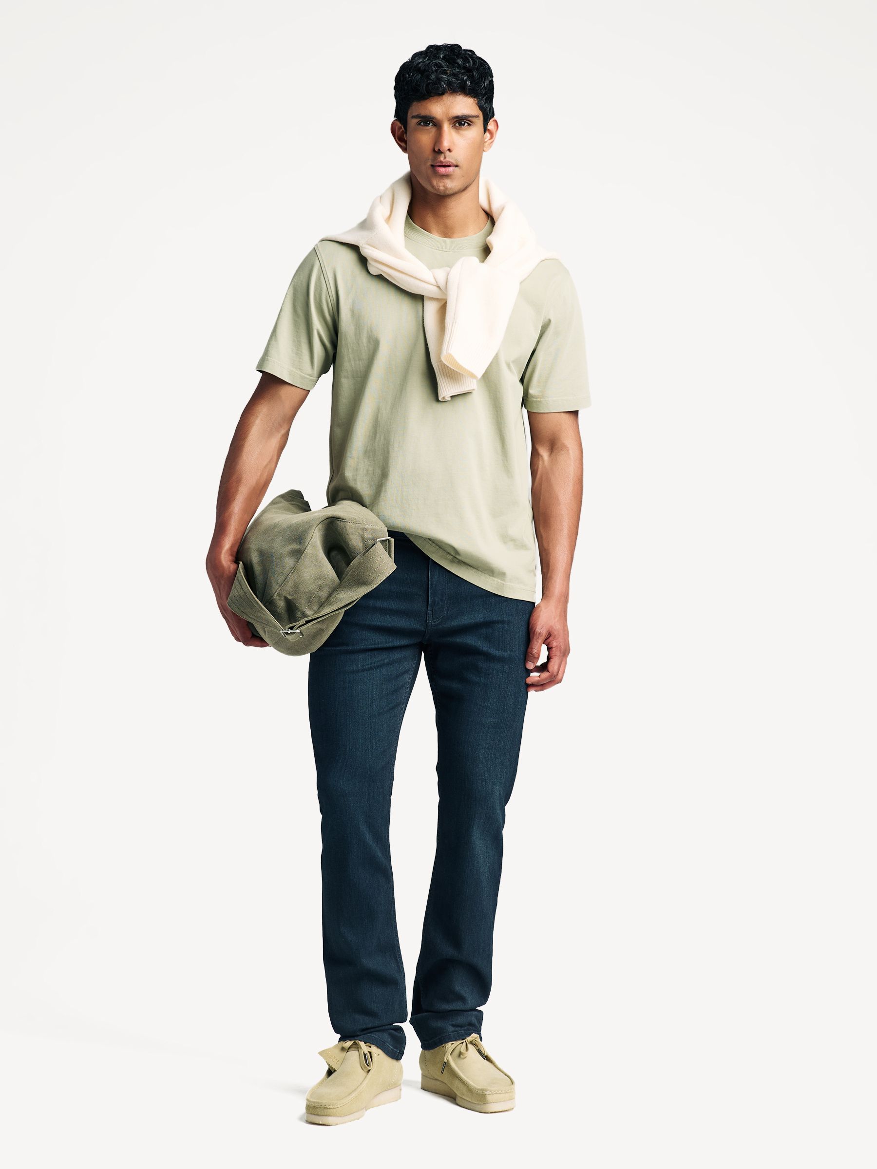 Buy Paige Blue Straight Fit Normandie Jeans from the Next UK online shop