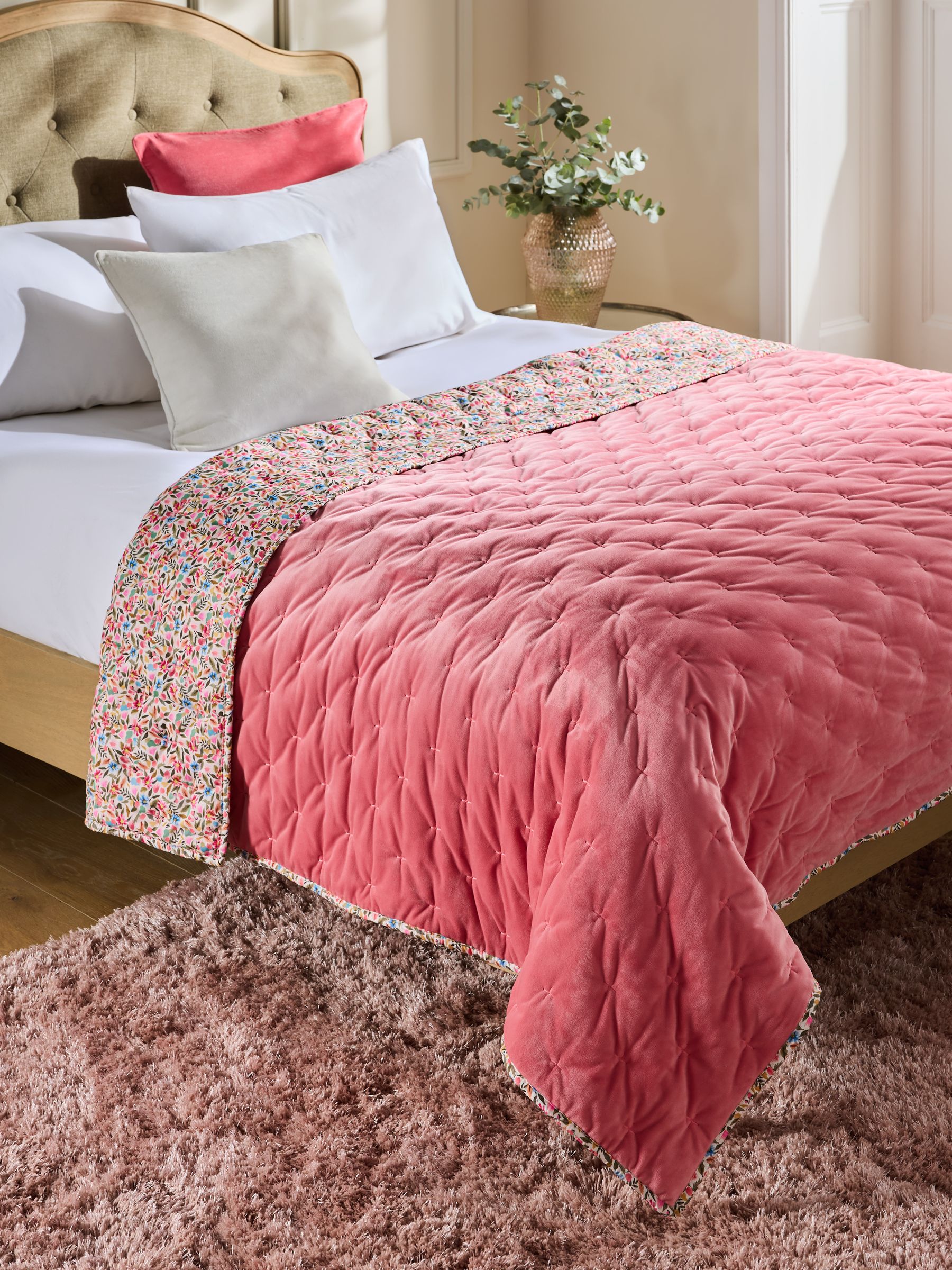 Buy Multi Bright Ditsy Floral Bedspread from the Next UK online shop