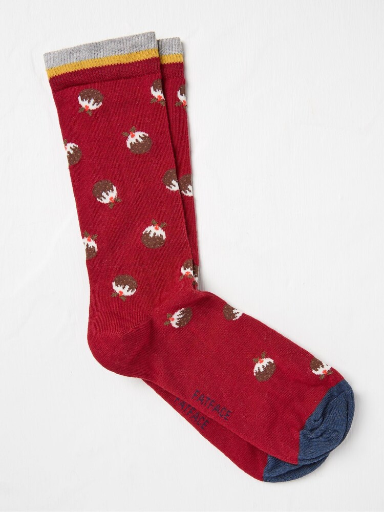 Buy FatFace Red Pudding Socks from the Next UK online shop