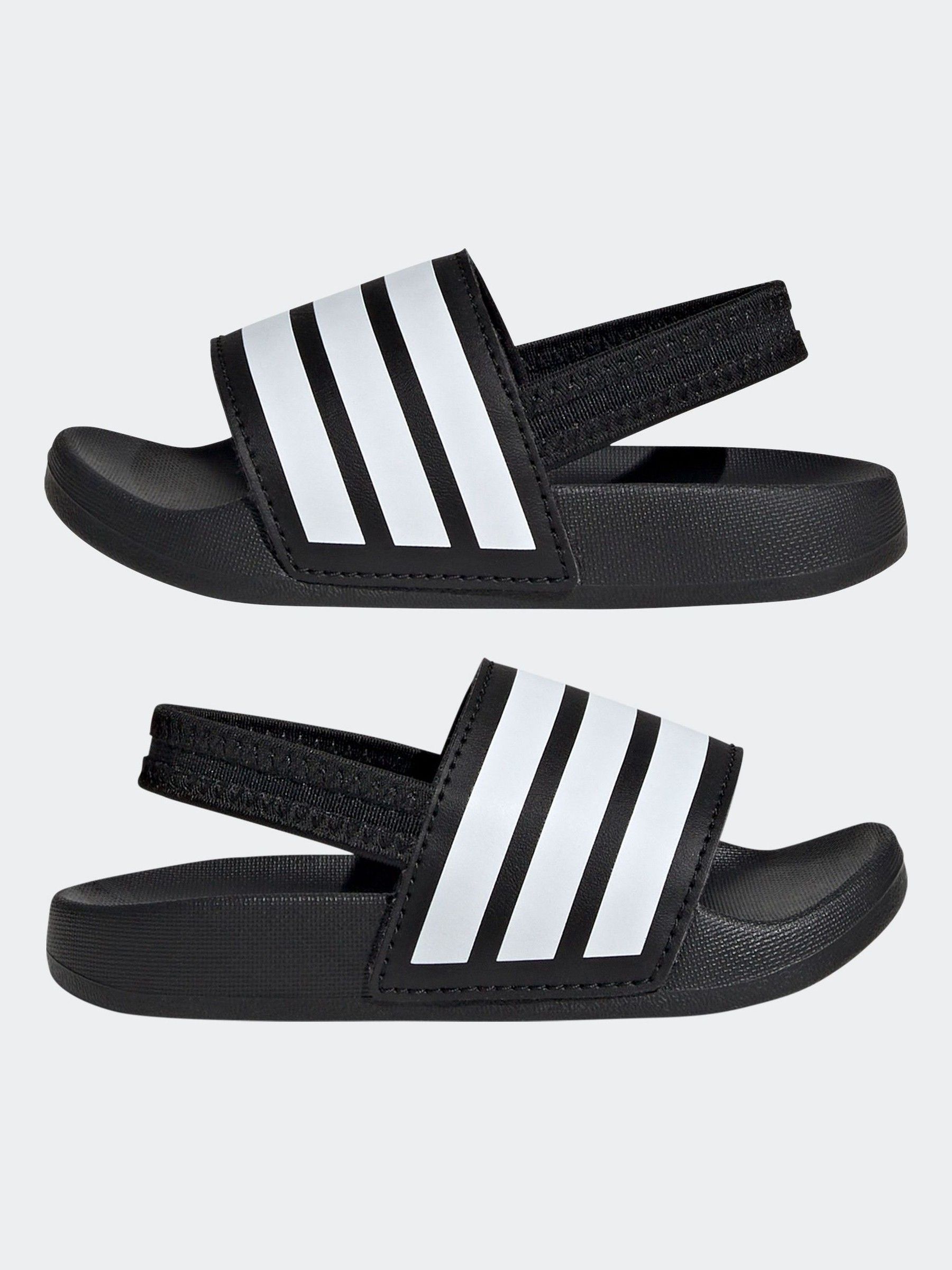 Buy adidas Black Adilette Estrap Infant Slides from the Next UK online shop