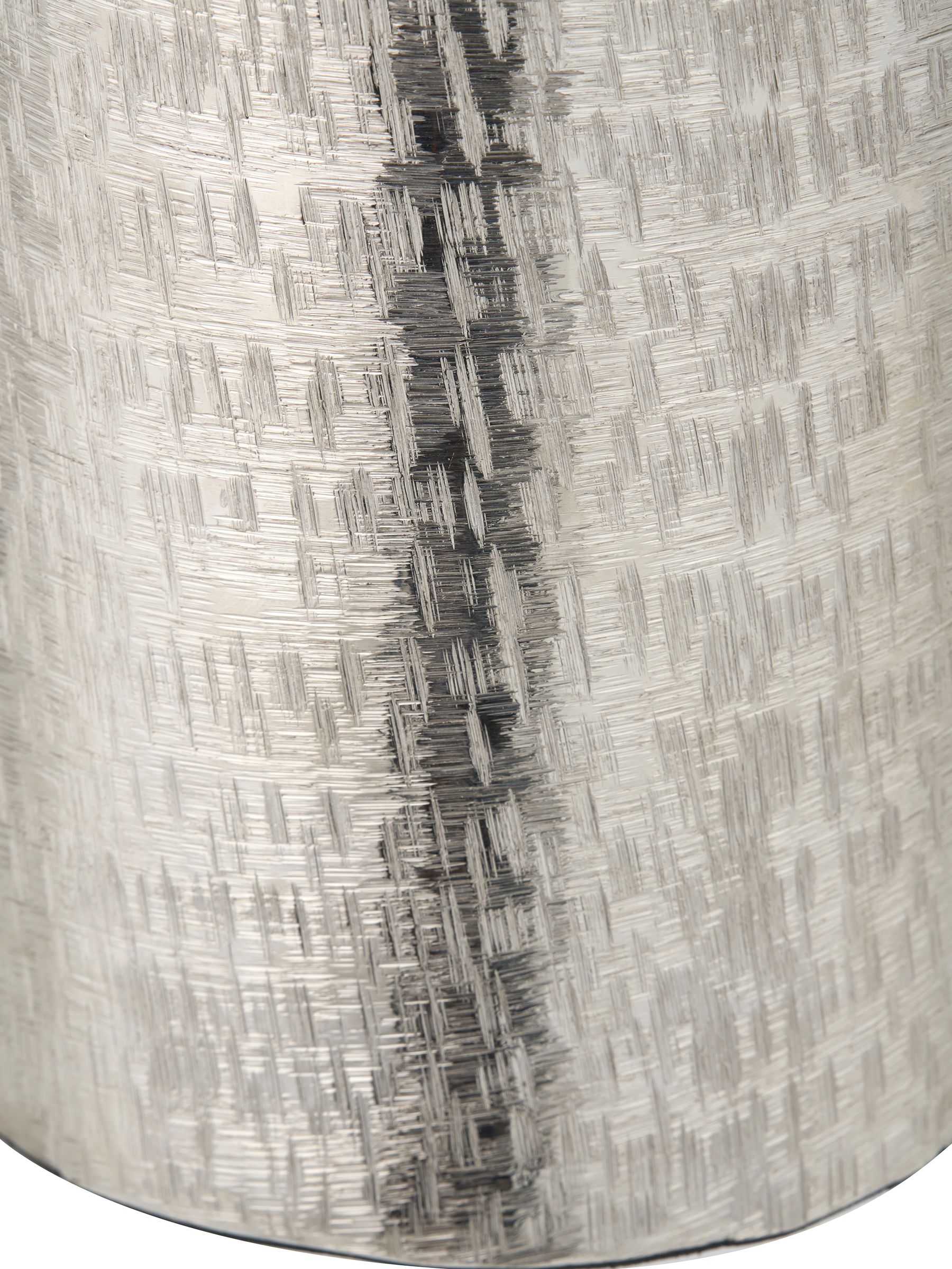 Buy Pacific Silver Metal Hammered Tall Vase from the Next UK online shop