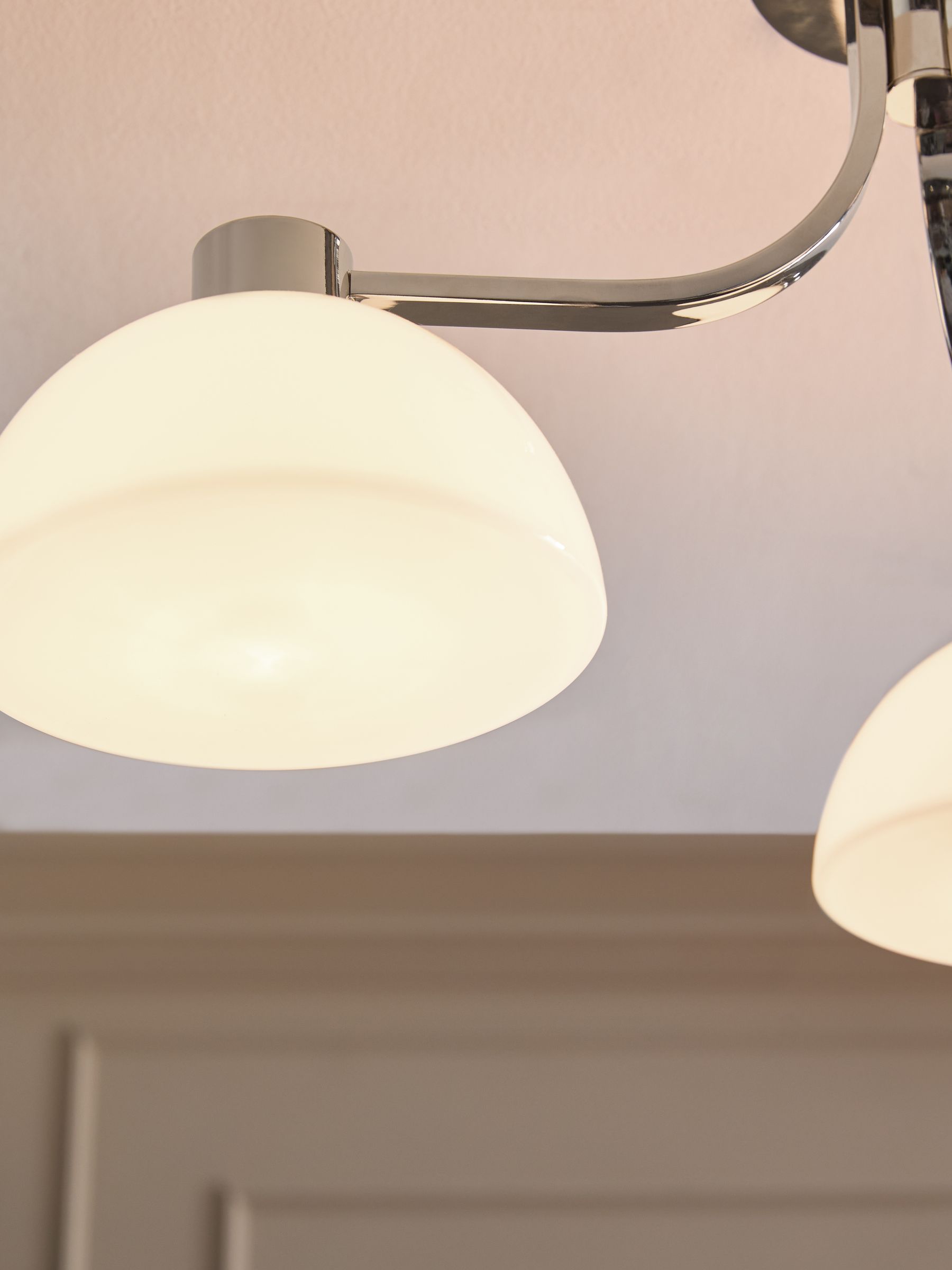 Buy Chrome Layton 3 Light Flush Ceiling Light from the Next UK online shop